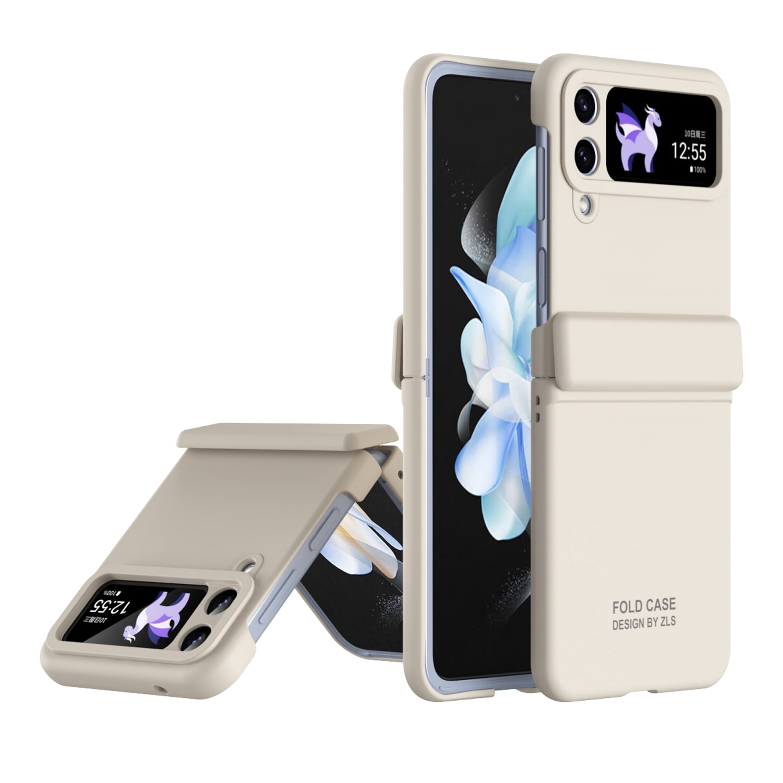 Compatible with Samsung Galaxy Z Flip 4 5G Case with Hinge Protection ...