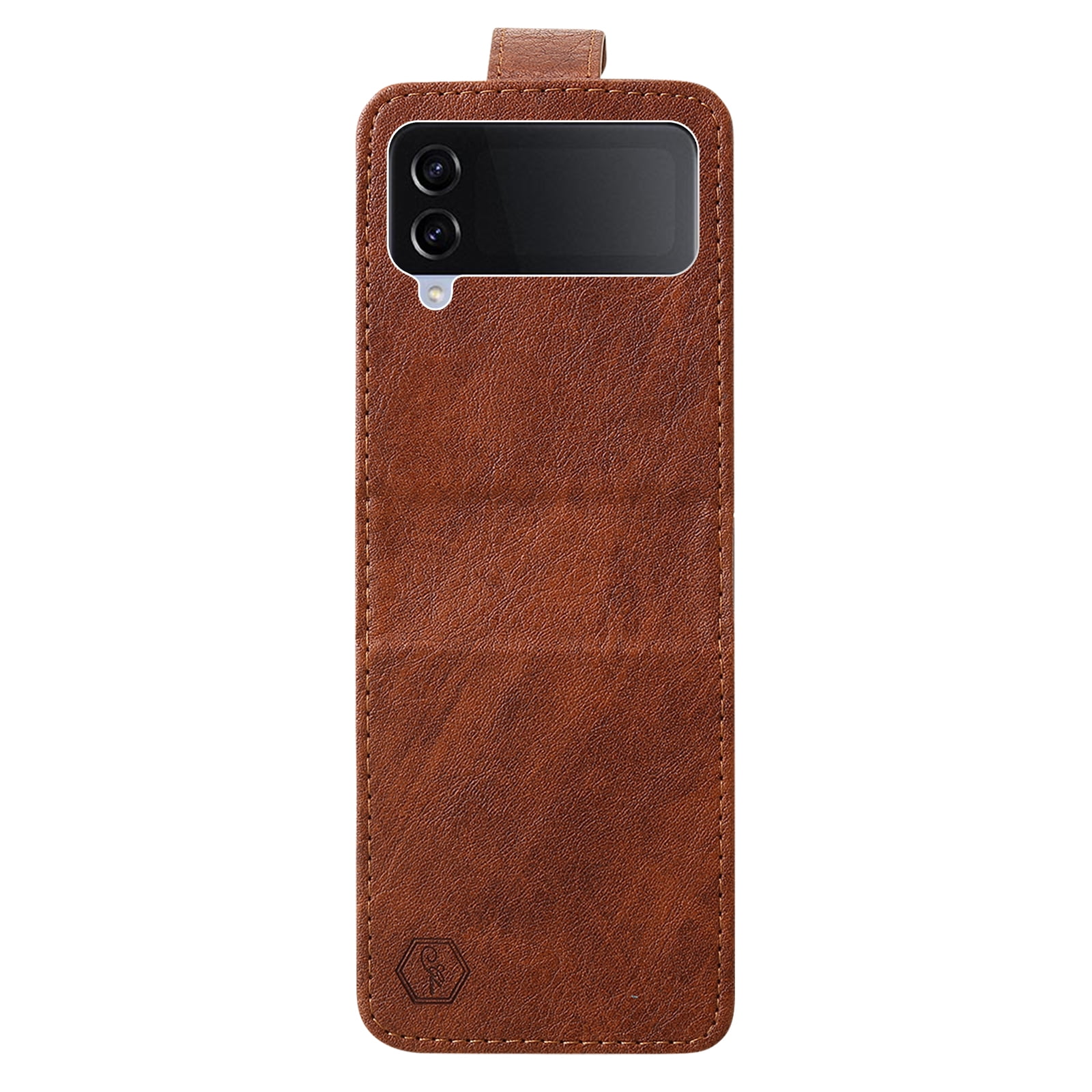 Compatible with Samsung Galaxy Z Flip 4 Case, Classic PU Leather ...