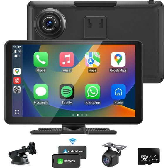 Compatible Screen for , Dash Camera 9 Inch 1080P Touch Screen Stereo ...