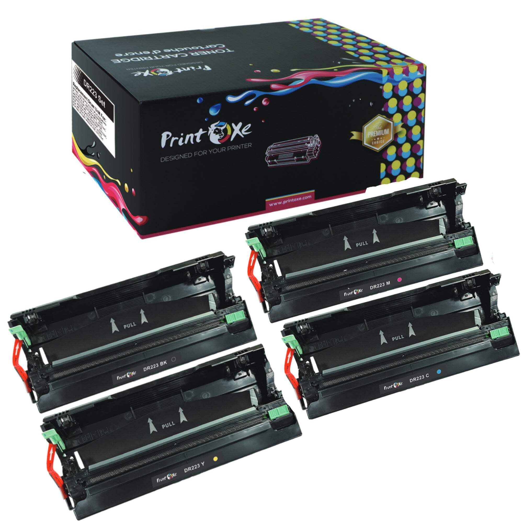 Compatible Set DR223CL of 4 Drums DR223 For Brother for HL L3210CW ...