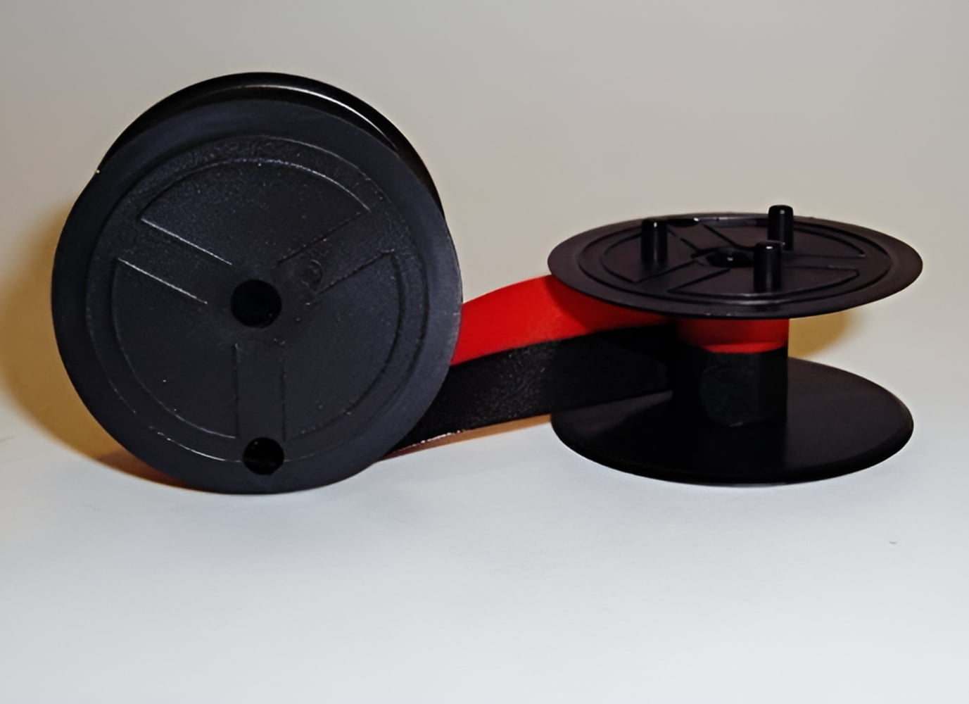 Compatible Sharp Electronic Calculator Ribbon Twin Spool Black and Red ...