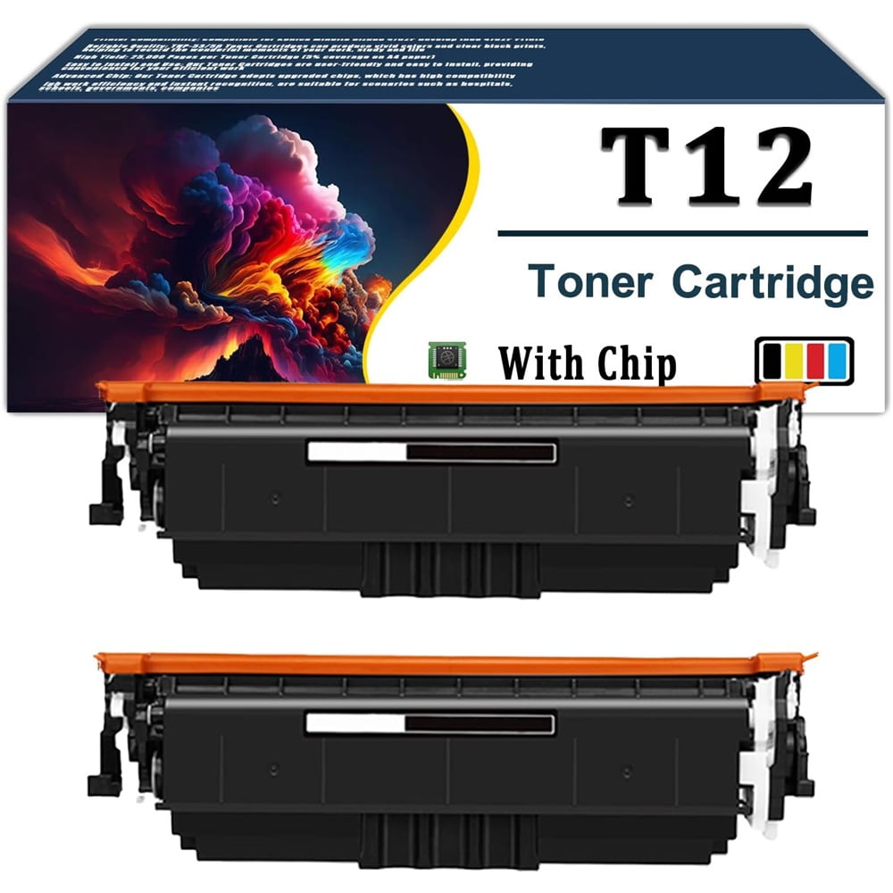 Compatible T12 High Yield Toner Cartridges, Replacement for Canon I ...