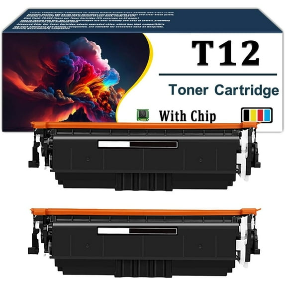 Compatible T12 High Yield Toner Cartridges, Replacement for Canon I ...