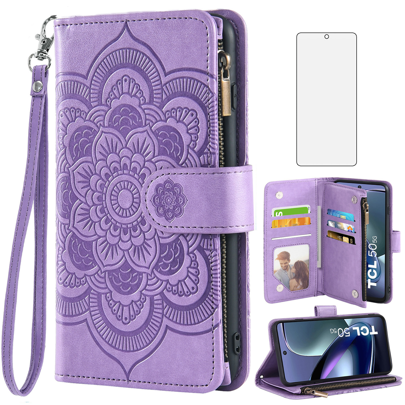 Compatible with TCL 50 5G/TCL 50 XE NXTPAPER 5G/TCL 50 XE 5G Wallet ...