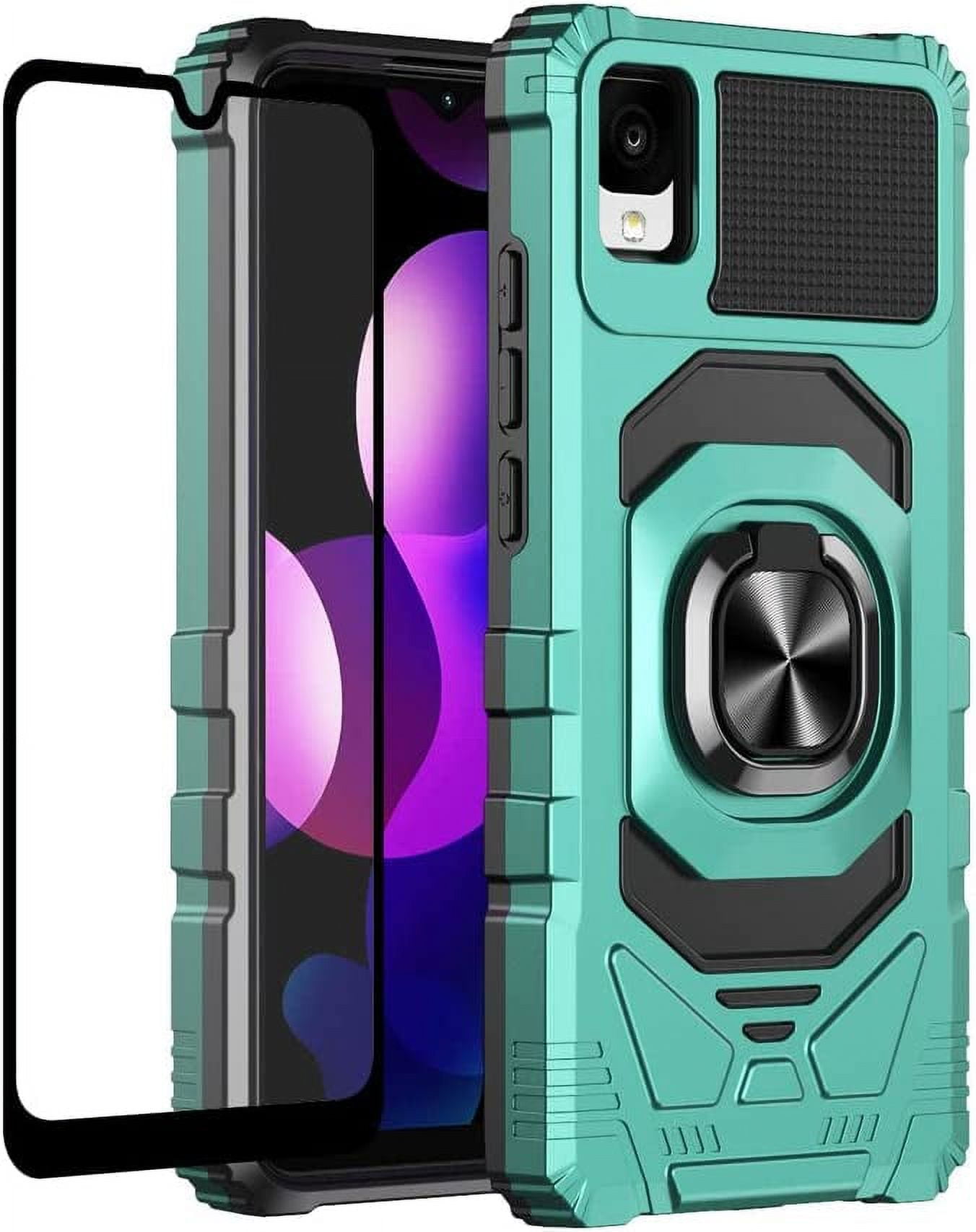 Compatible for TCL A3 Case / TCL A30 Case / TCL ION Z Case w/Tempered ...