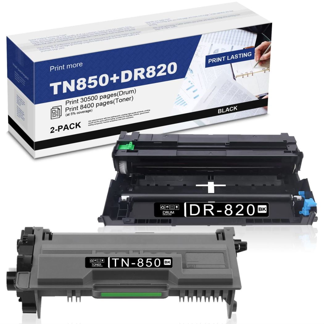 Compatible TN850 Toner DR820 Drum Replacement for Brother DCP-L5600DN ...