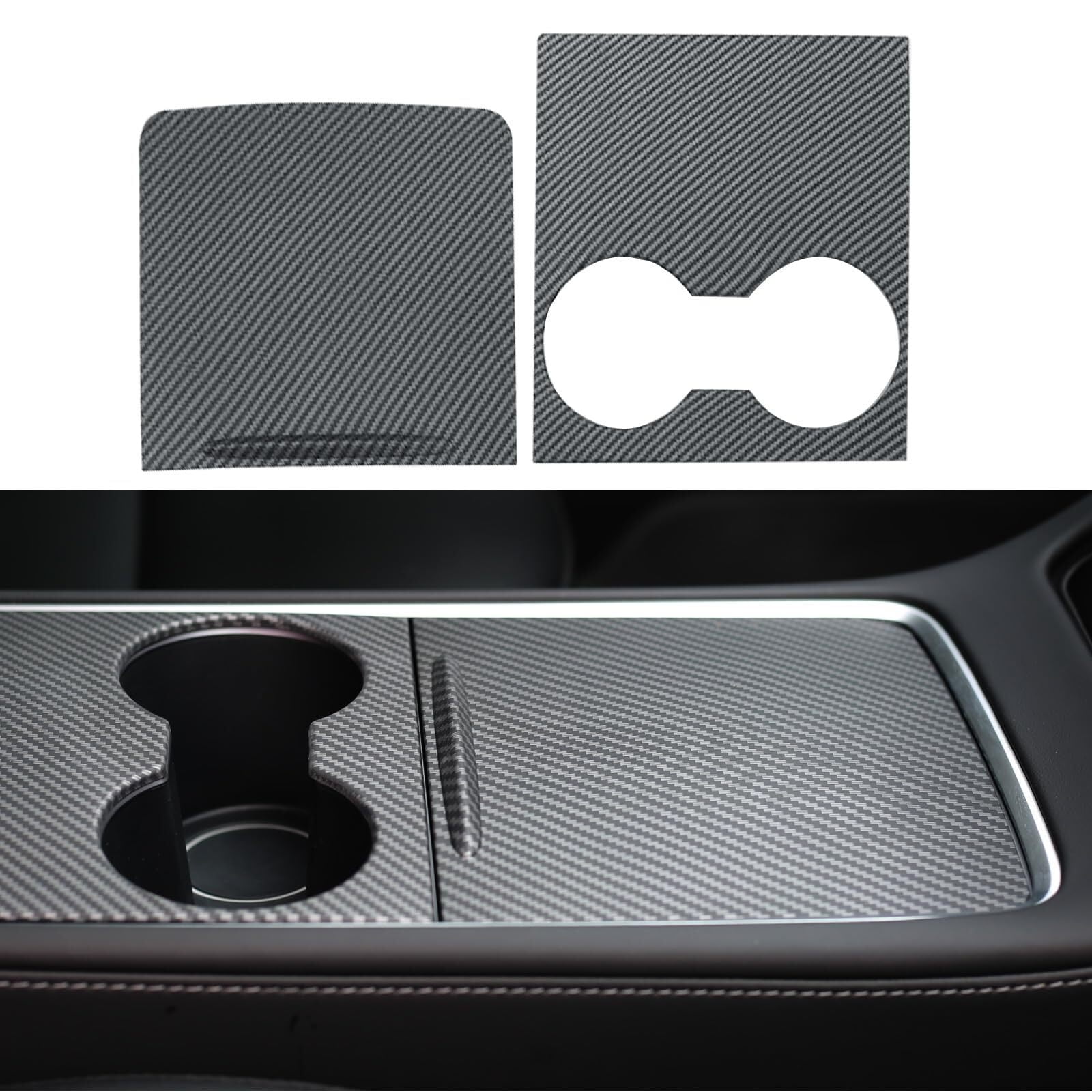 Compatible with Tesla Center Console Wrap Kit ABS Tesla Model 3 Model Y ...