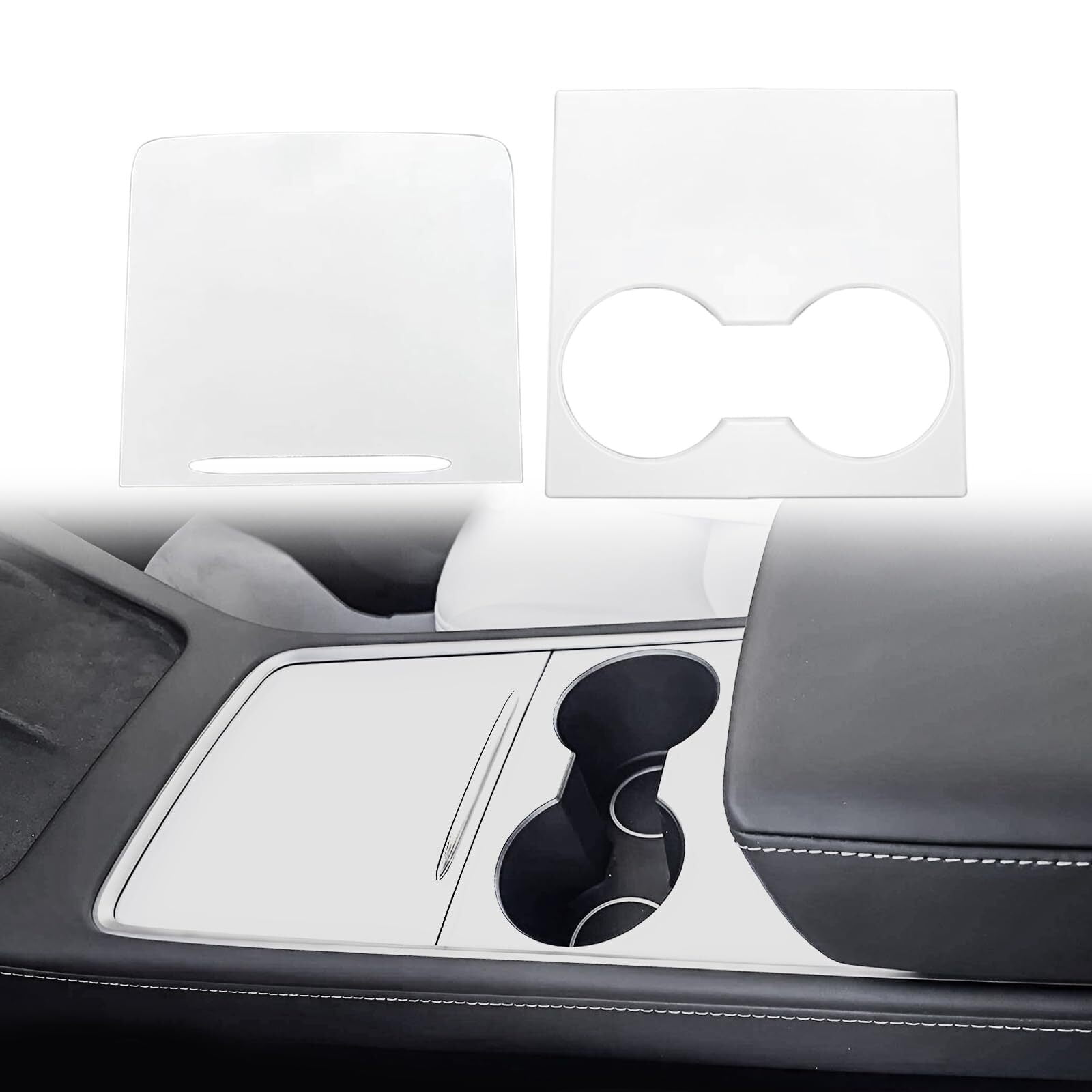 Compatible with Tesla Center Console Wrap Kit ABS Tesla Model 3 Model Y ...