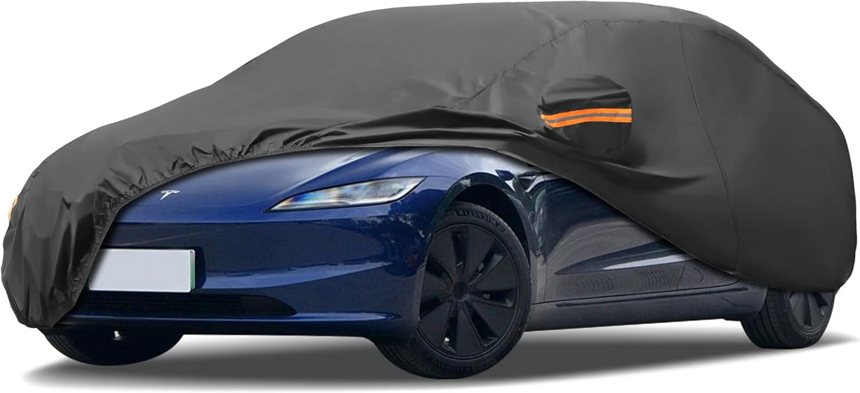 Compatible with Tesla Model 3,Car Cover Outdoor Waterproof Sun Rain ...