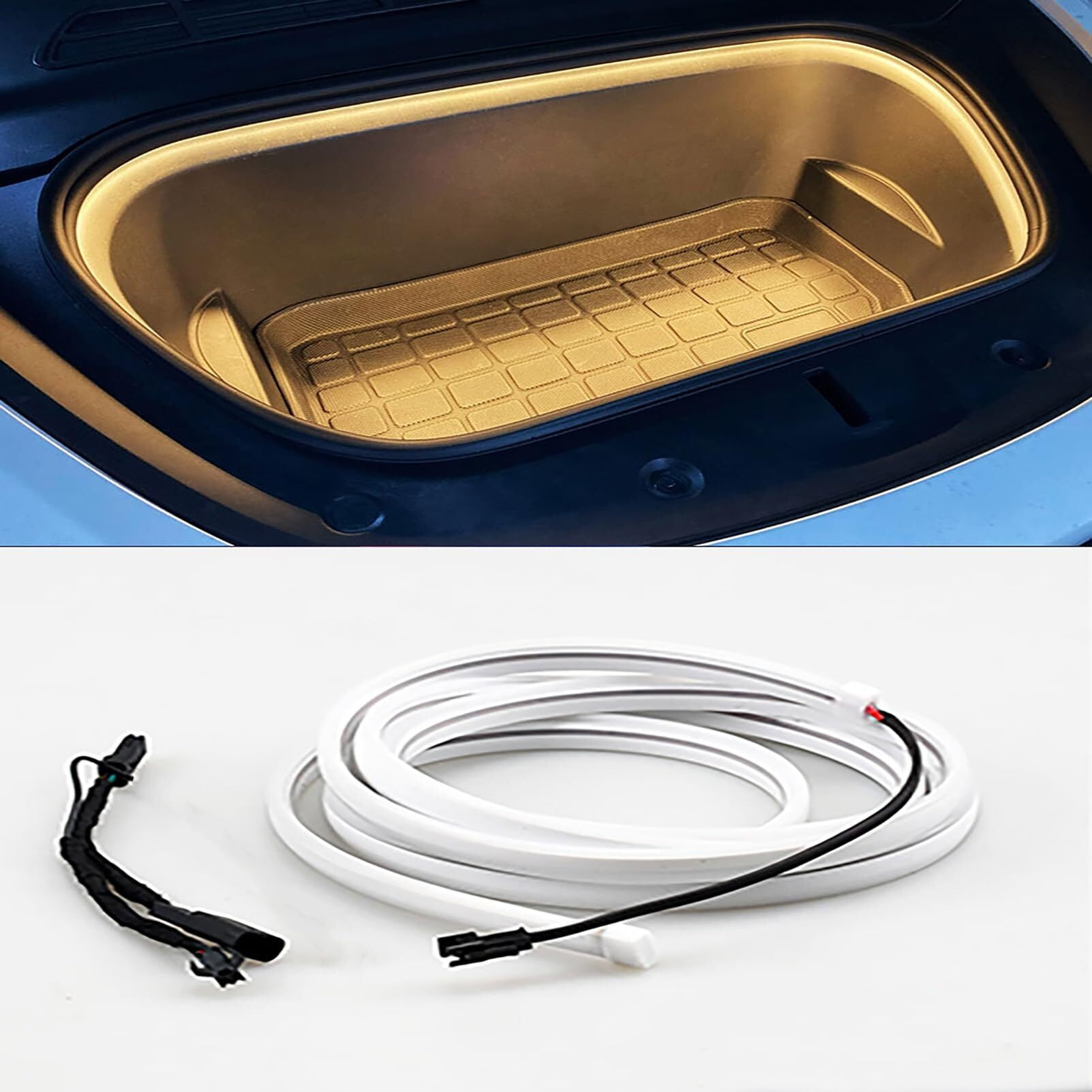 Compatible with Tesla Model S/Tesla Model X Front Trunk LED Light Strip ...