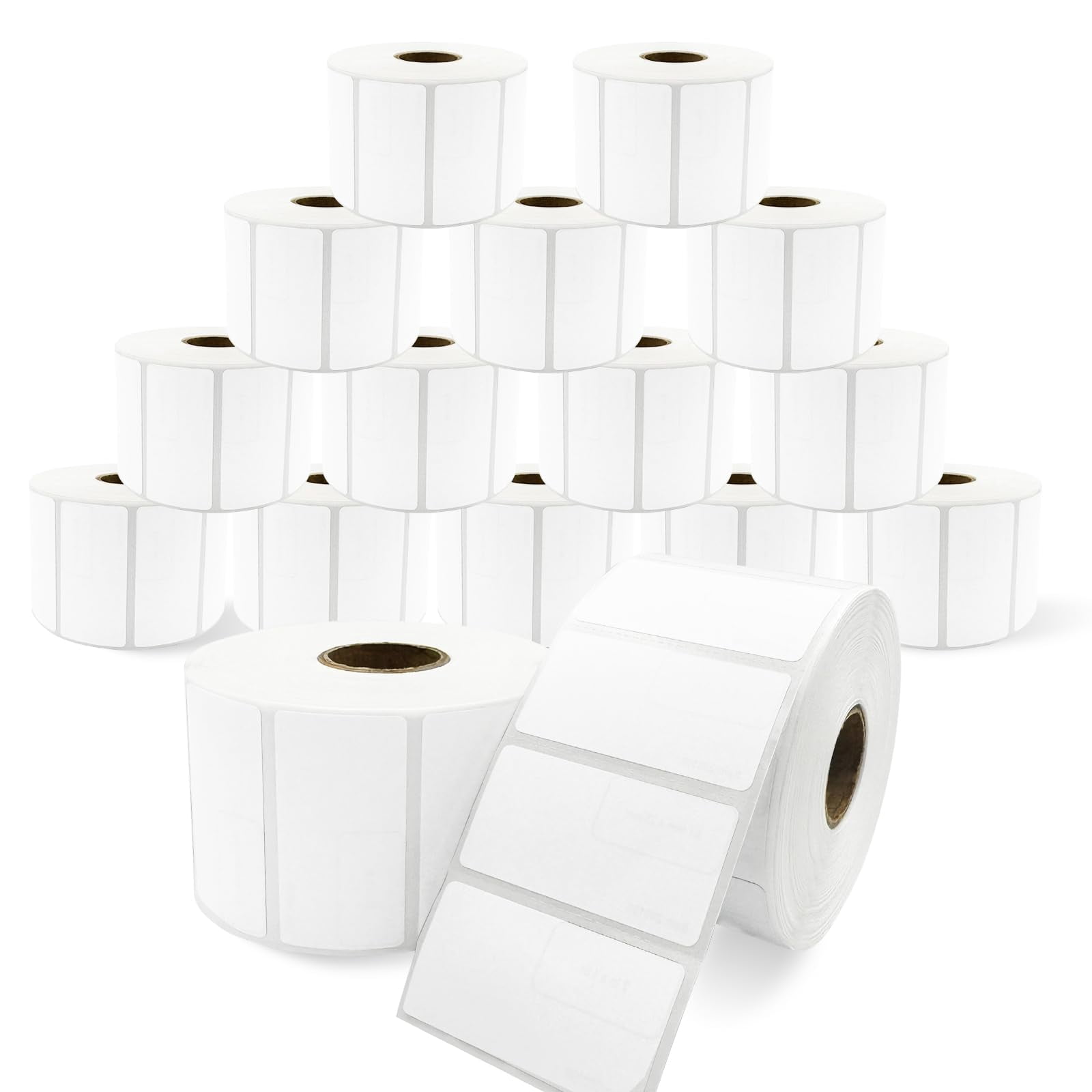 Compatible Thermal Labels Replacement For Zebra (【2" X 1"】 16 Rolls ...