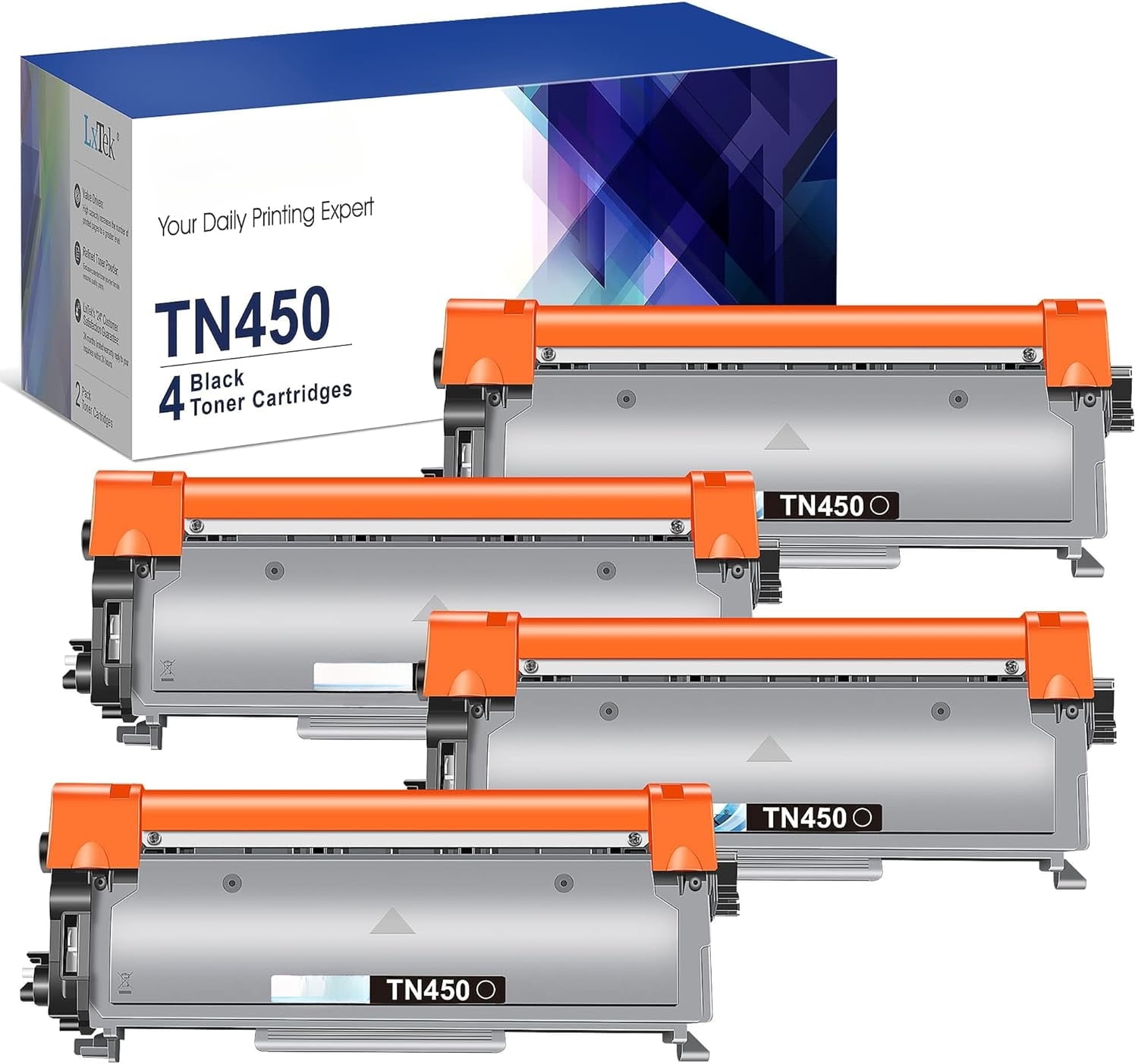 Compatible Toner Cartridge Replacement for Brother TN-450 TN450 TN420 ...