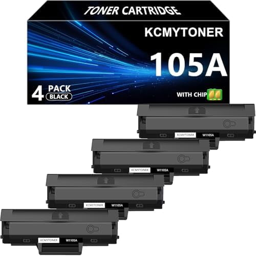Compatible Toner Cartridge Replacement for HP 105A W1105A [ with Chip ...
