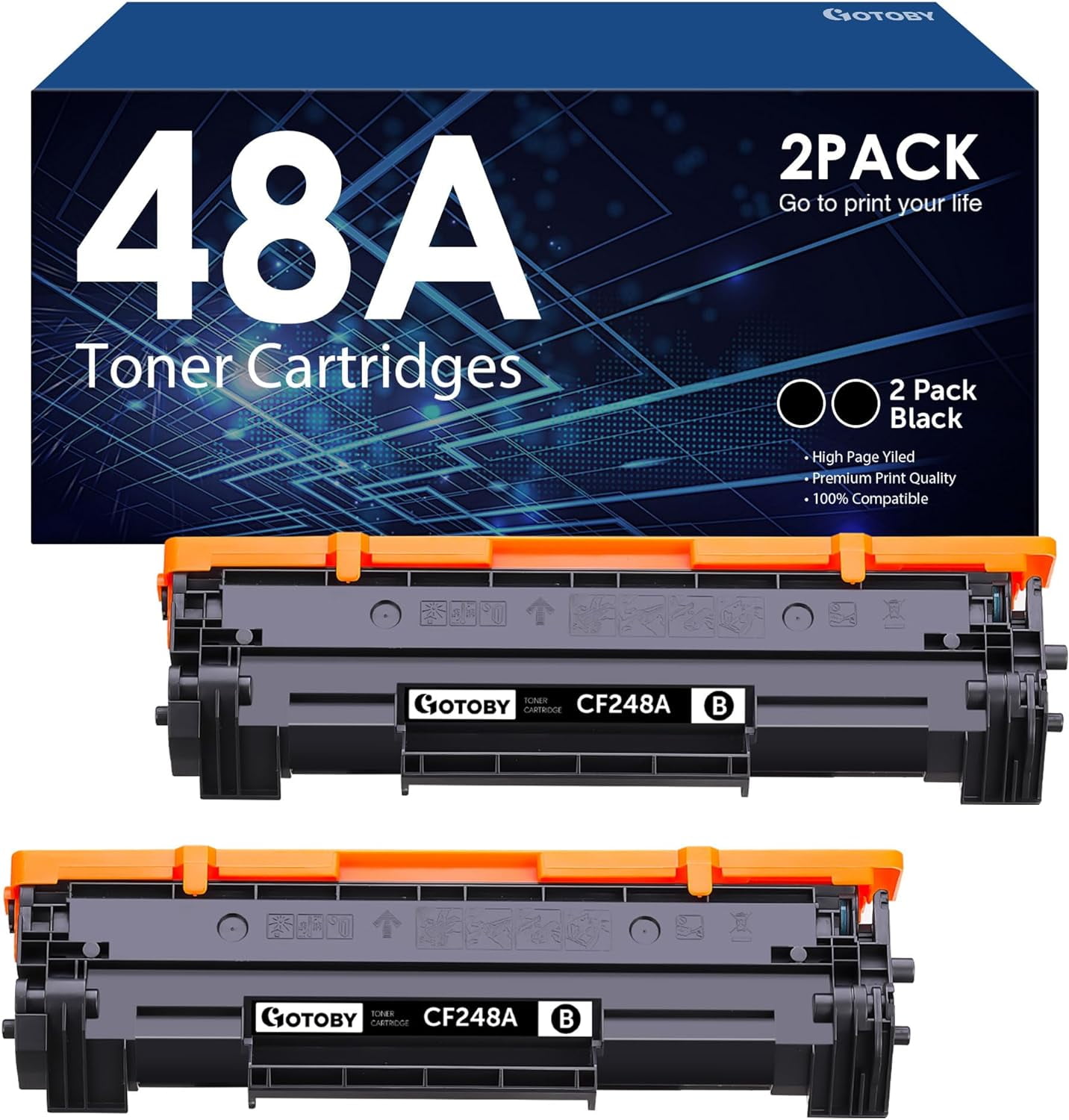 Compatible Toner Cartridge Replacement for HP 48A CF248A for Pro M15w ...