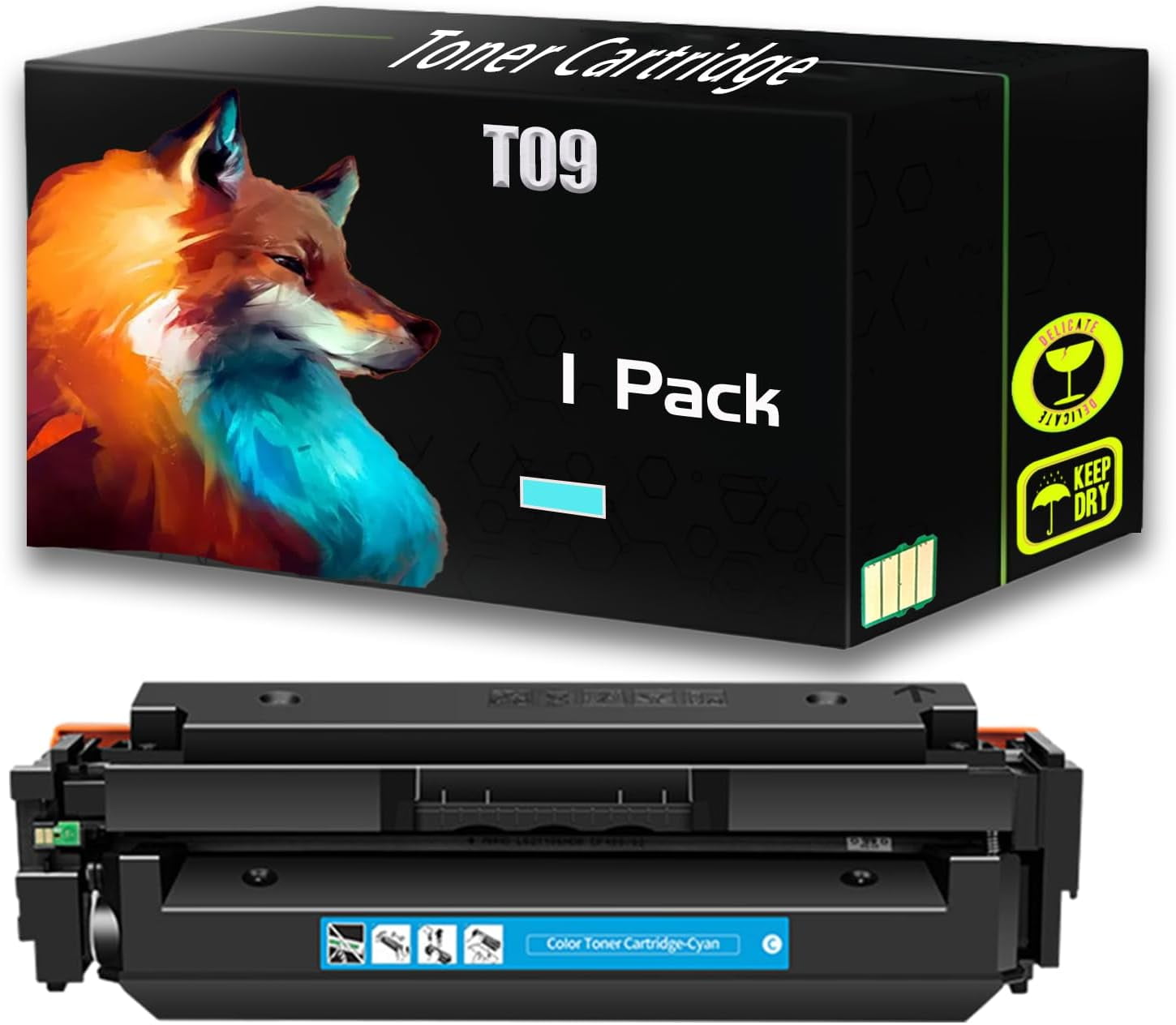 Compatible for Toner Cartridge T09 T09BK T09C T09M T09Y imageCLASS X ...