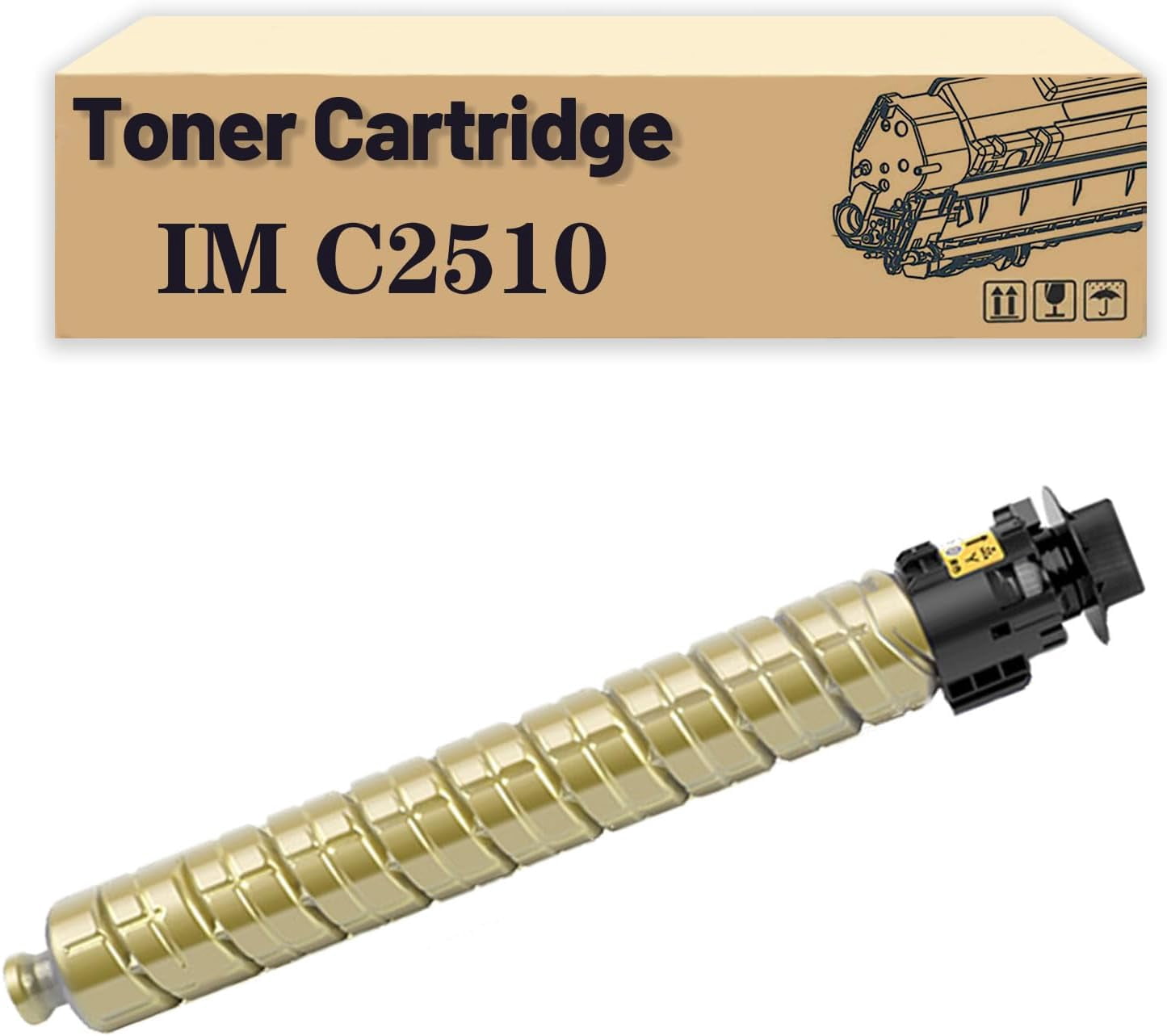 Compatible Toner Cartridges Replacement IM C2510 for Ricoh IM C2510 IM C2010 Printers, High ...