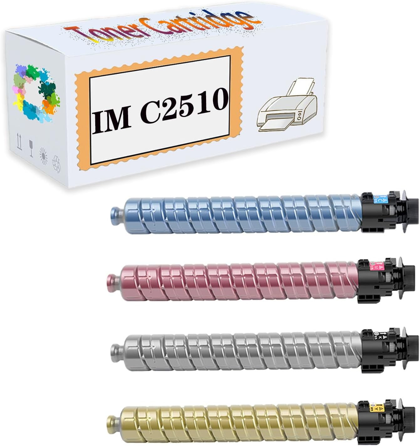 Compatible Toner Cartridges Replacement IM C2510 for Ricoh IM C2510 IM ...
