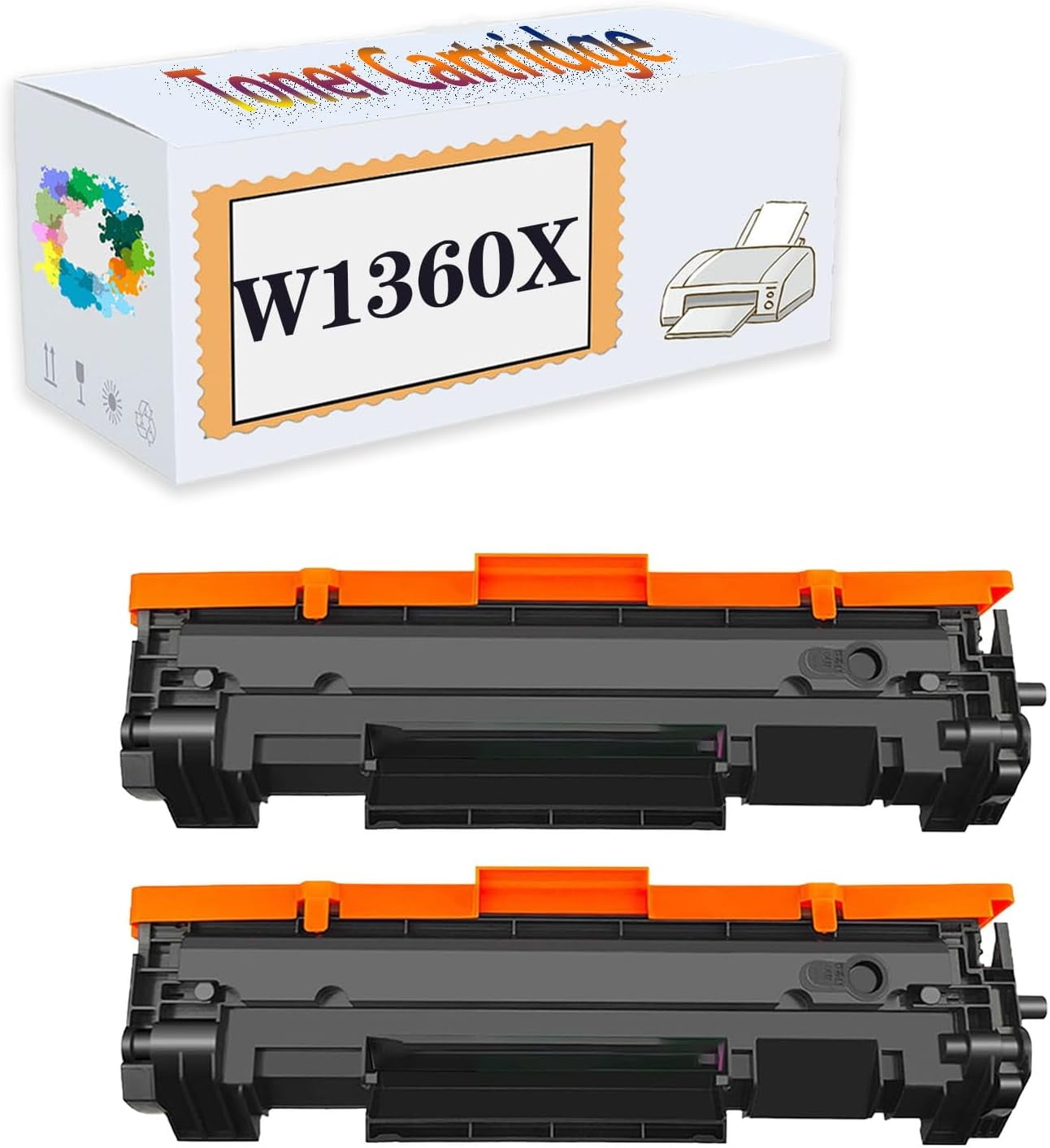 Compatible Toner Cartridges Replacement W1360X 136X for HP M211DW MFP ...