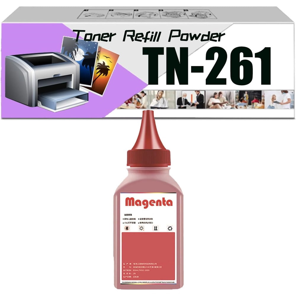 Compatible Toner Refill Powder for Brother TN-261 TN261 Toner ...