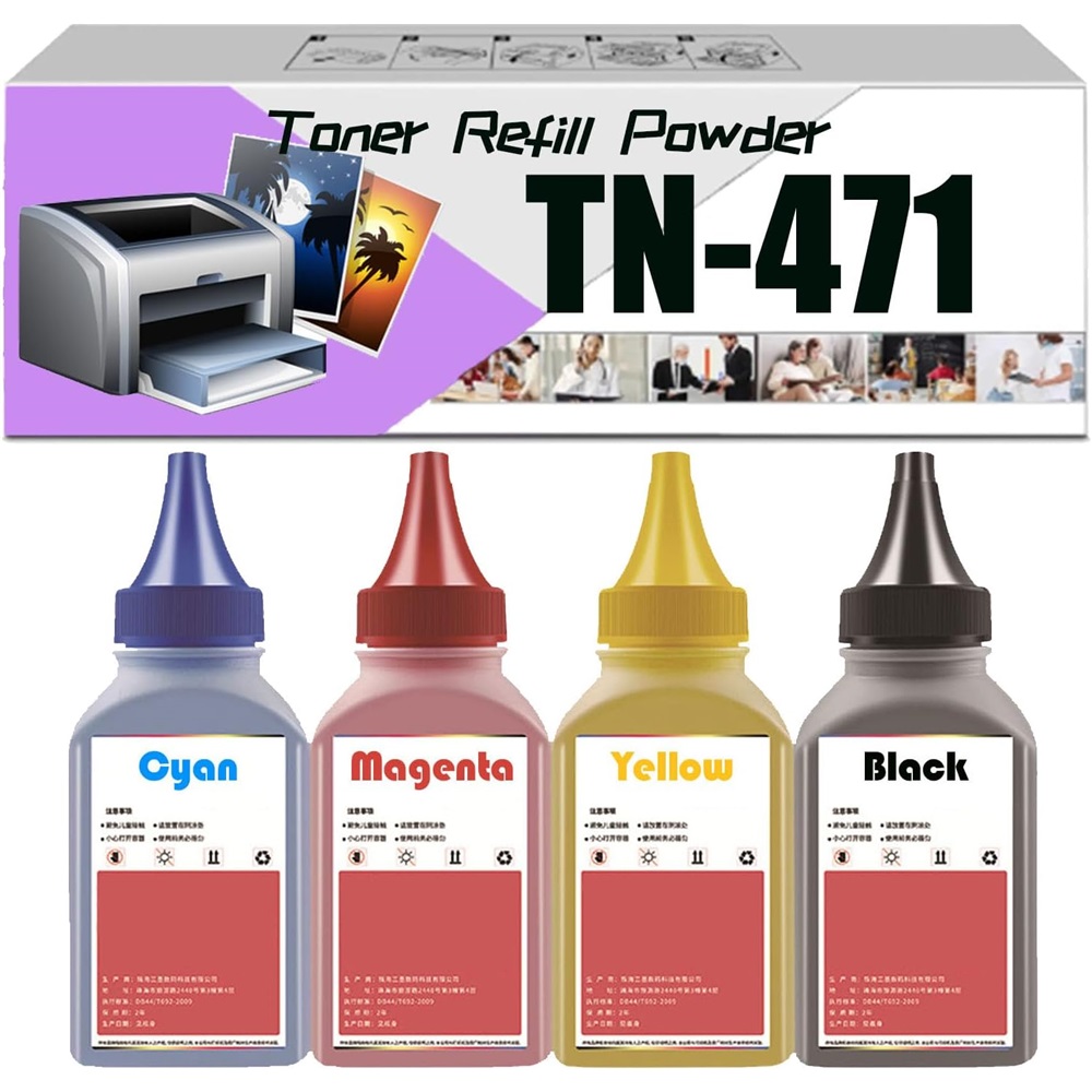 Compatible Toner Refill Powder for Brother TN-471 TN471 Toner ...