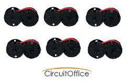 Compatible Universal Calculator Spool EPC B / R Black and Red Ribbons ...