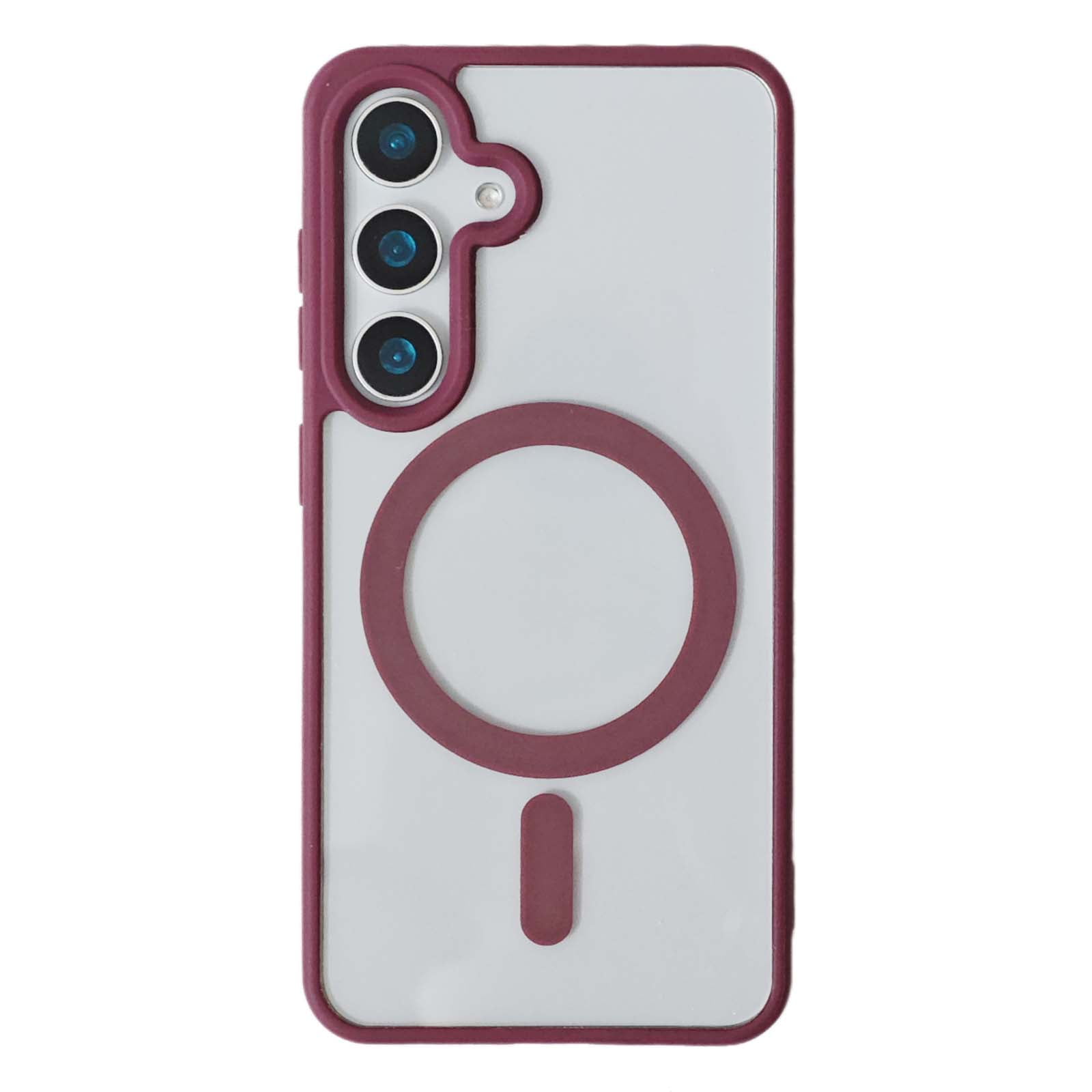 Compatible WIth Samsung Galaxy S25 Ultra Clear Phone Case,Support Mag ...