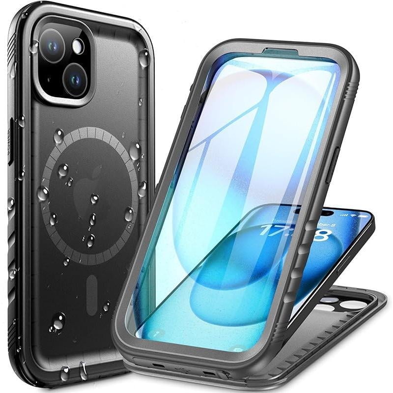Compatible with Waterproof iPhone 11 case, Built-in Screen Protector ...