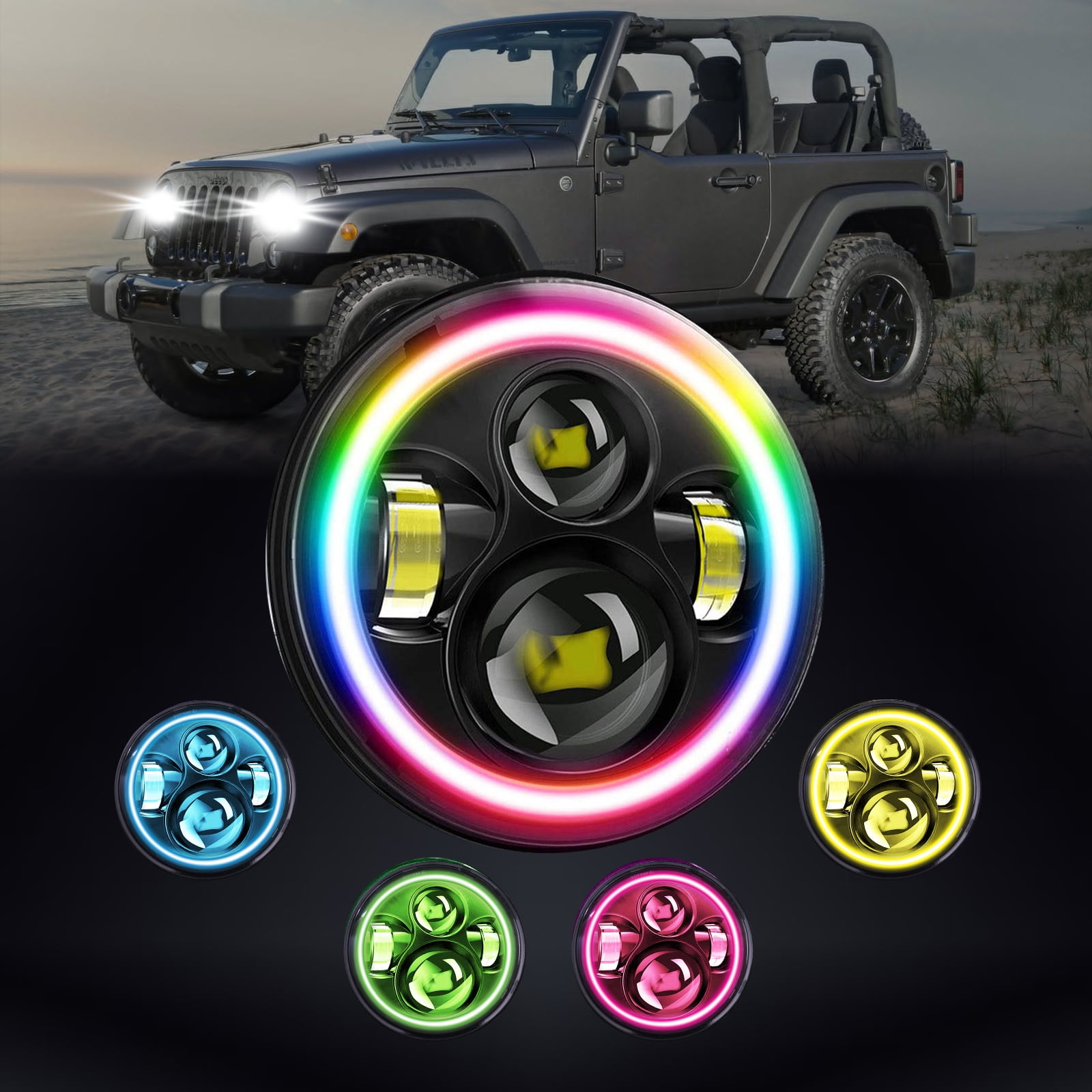 Compatible With Mazda Miata MX5 MX-5 1990-1997 H6024 Pair Headlight ...