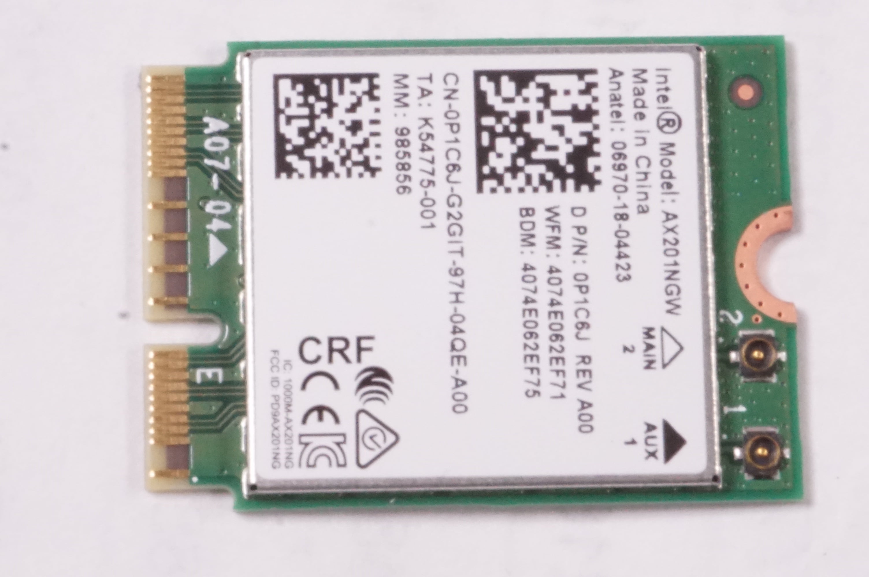 Compatible With P1C6J Replacement for P1C6J Dell Wireless Card I7391 ...