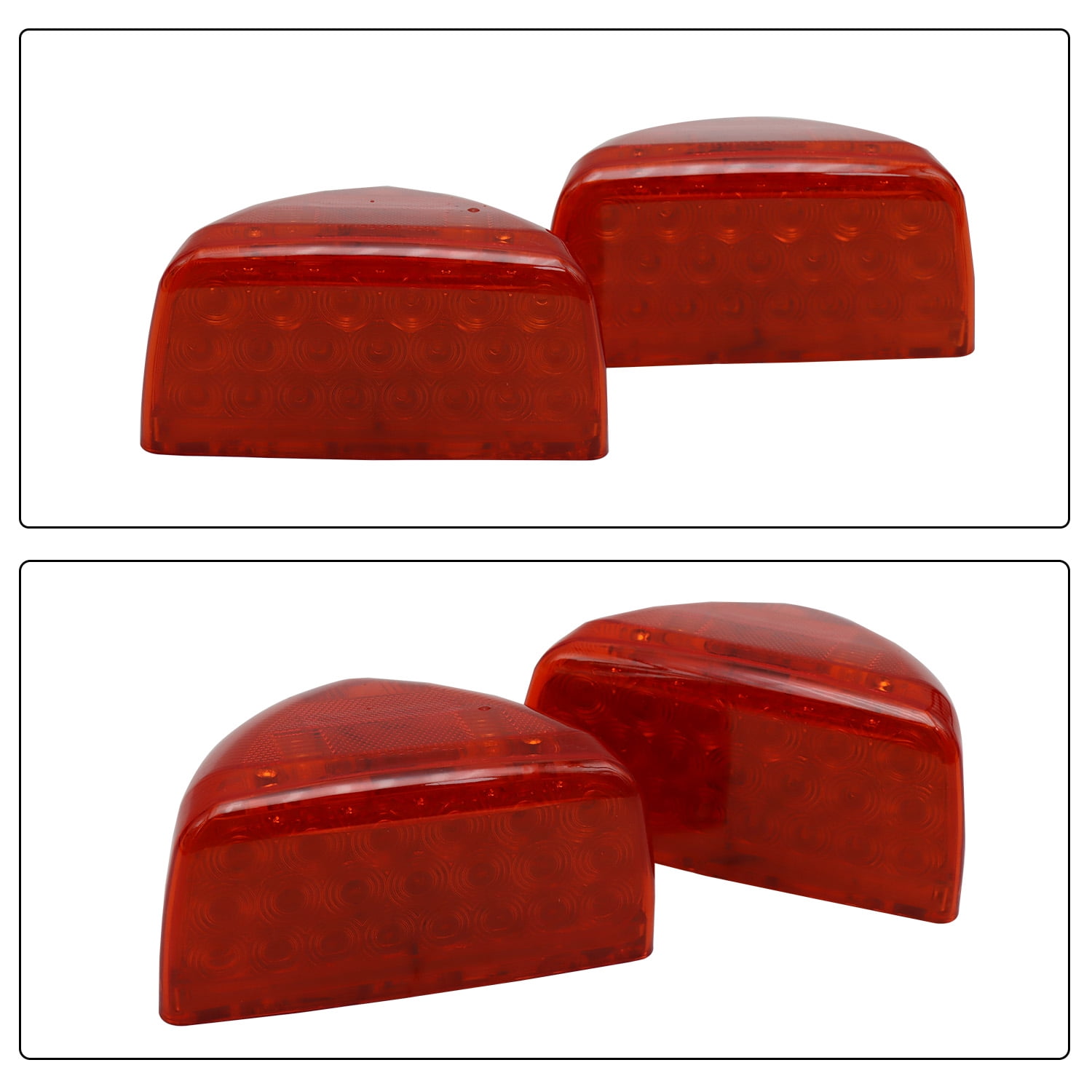 Compatible With Peterbilt Turn Signal Lights 31 LED Triangle Amber LED ...