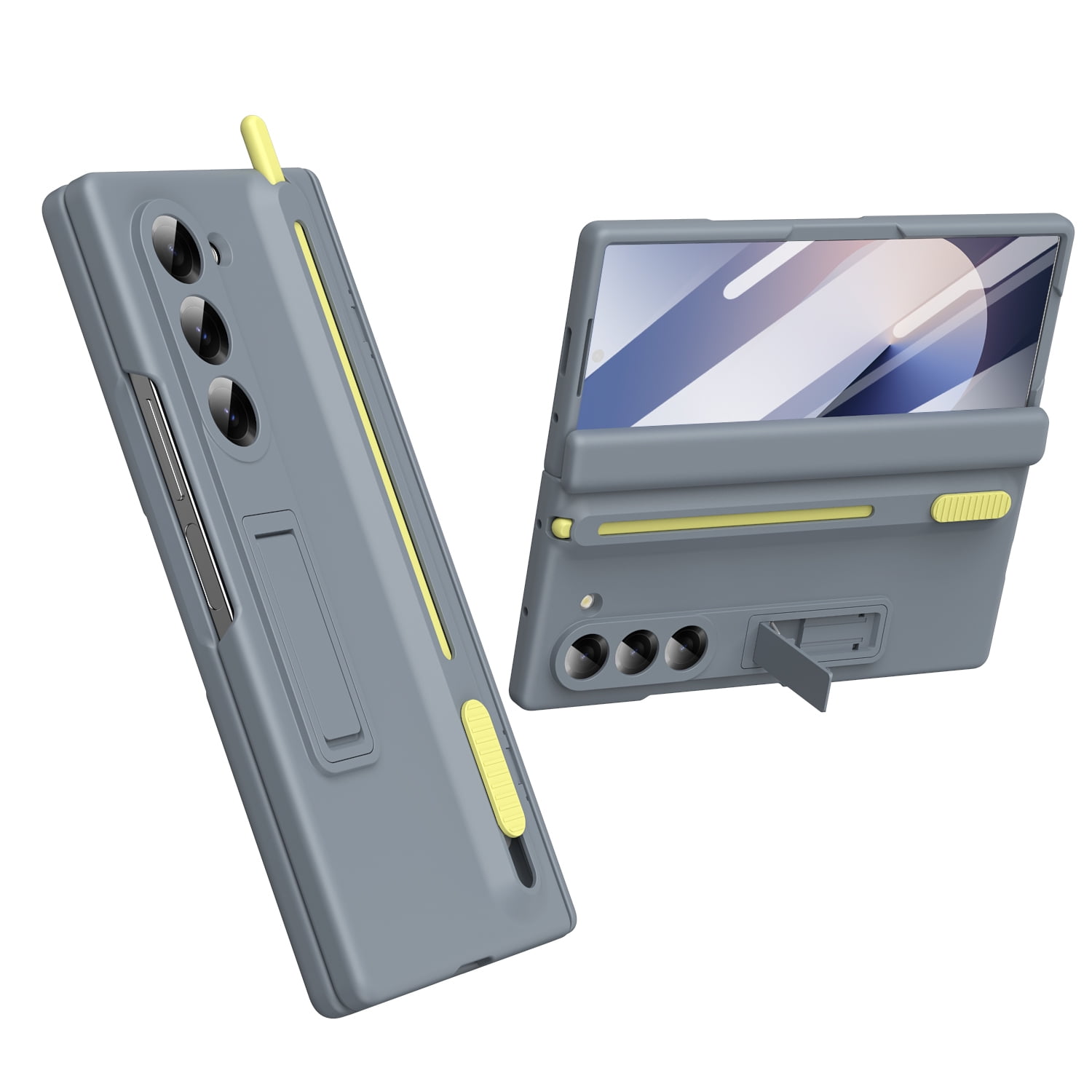 Compatible With Samsung Galaxy Z Fold 5 Phone Case,With S Pen Holder ...