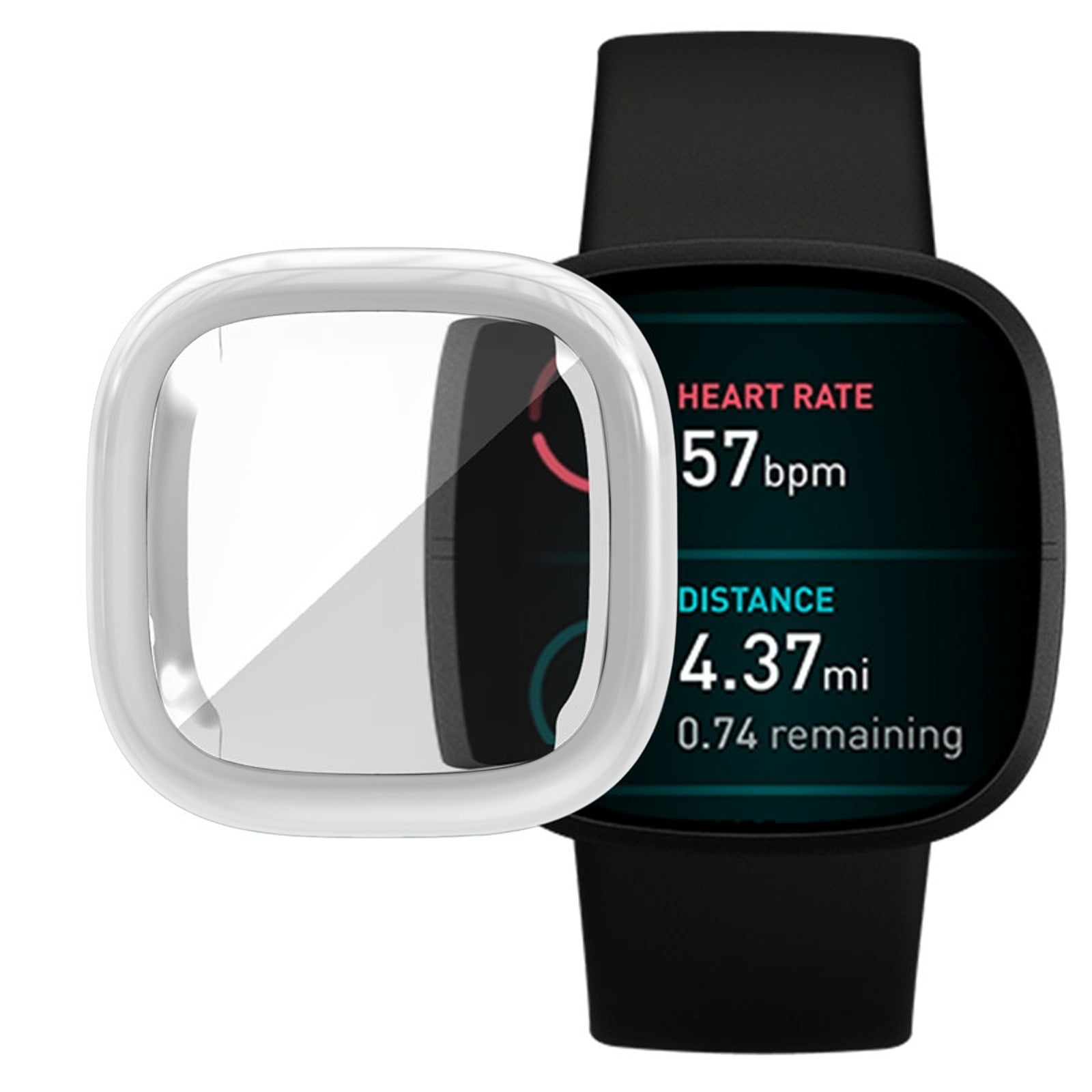 Compatible With Smartwatch Sense Protective TPU Material Film ...