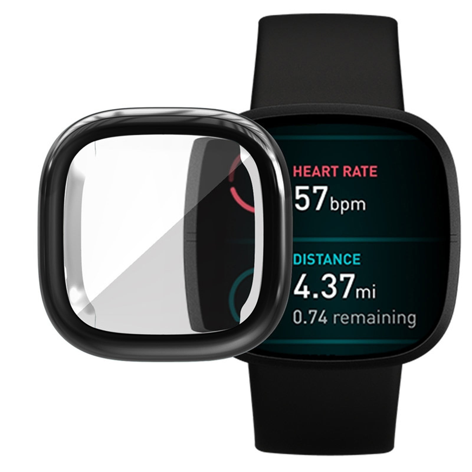 Compatible With Smartwatch Sense Protective TPU Material Film ...
