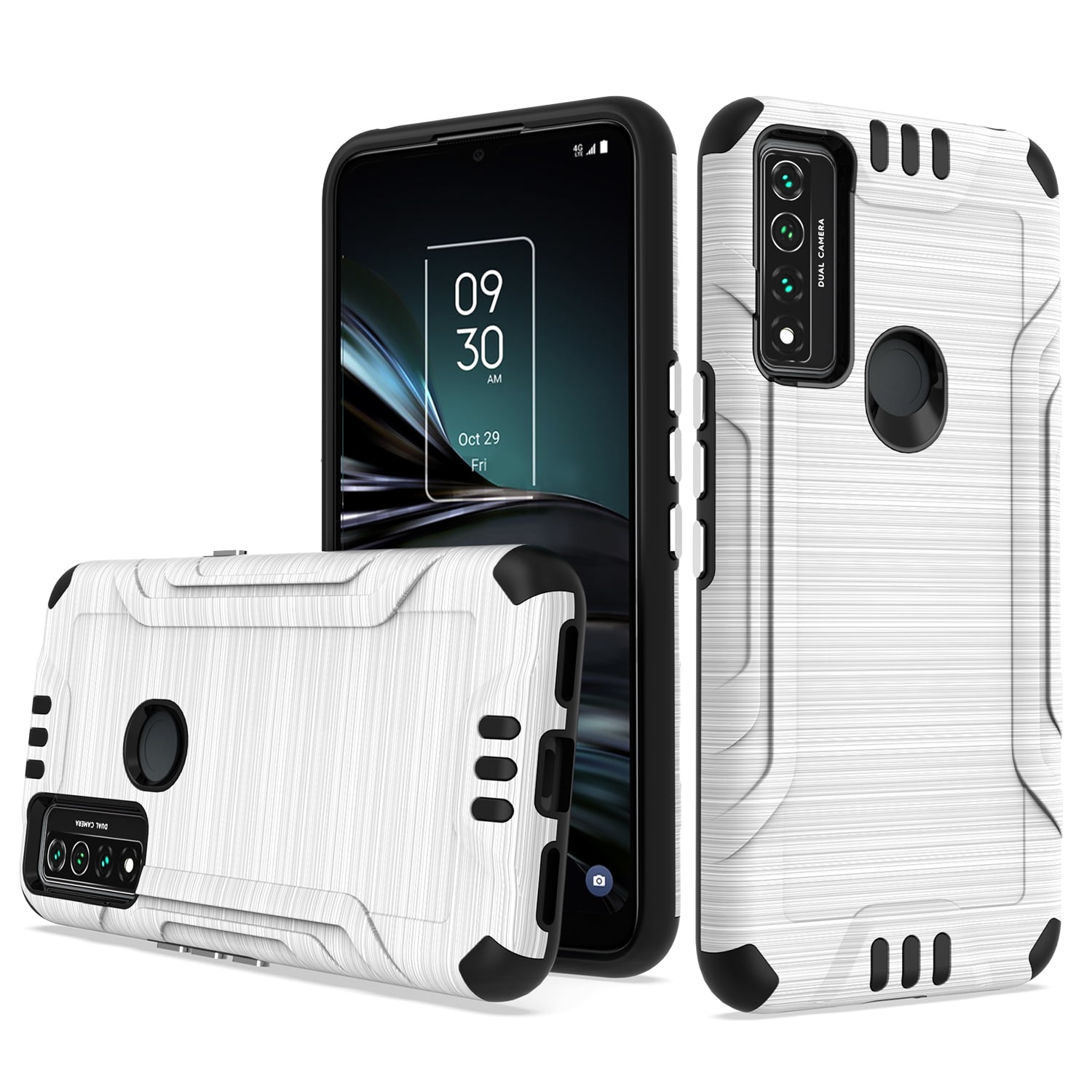 Compatible for Alcatel TCL 4X 5G T601DL Lining Phone Cover Case ...