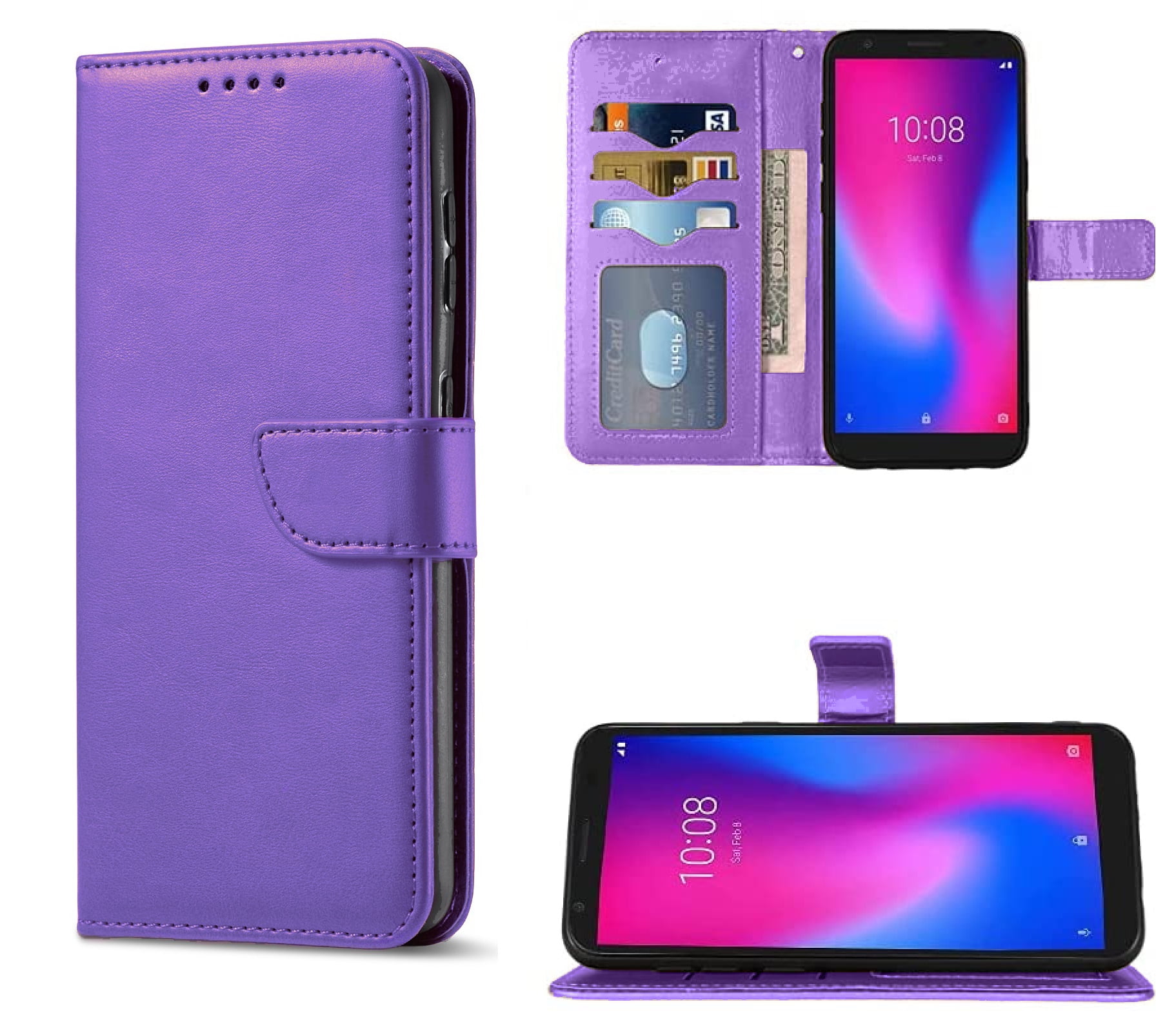 Compatible for Blu View 2 B131DL B130DL Wallet Cover Phone Case ...