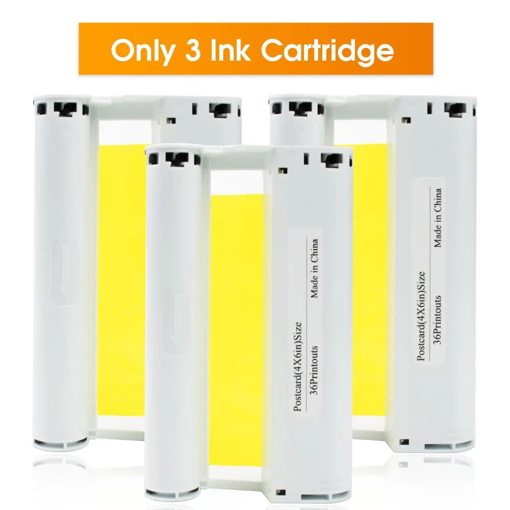Compatible for Canon Selphy Color Ink and Paper Set CP1500 CP1300 ...