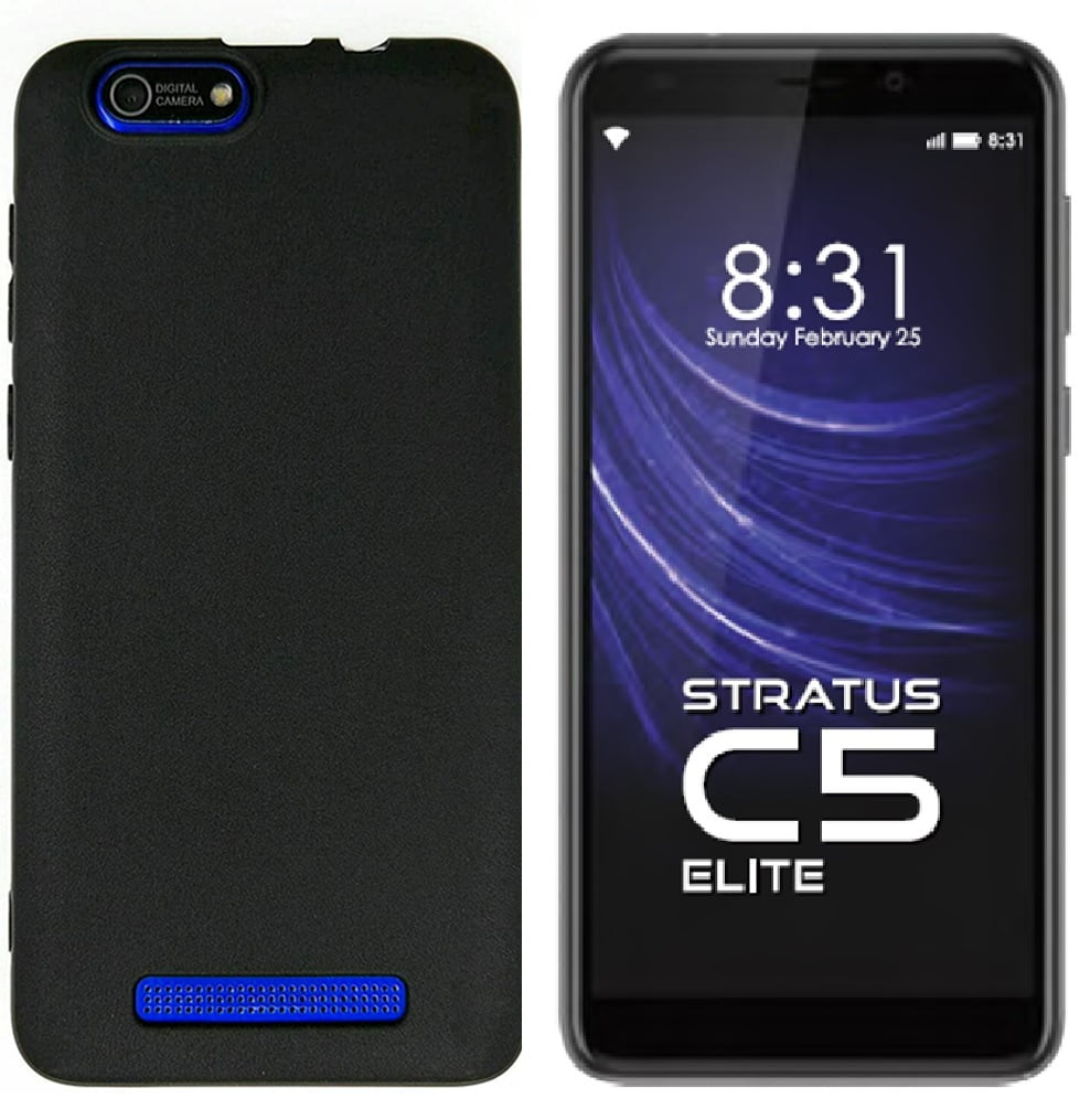 Compatible for Cloud Mobile Stratus C5 Elite TPU 1-Piece Cover Case ...