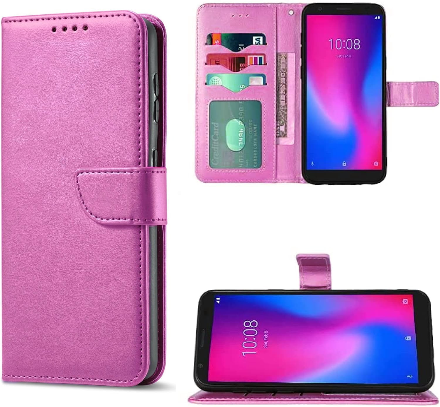 Compatible for Hot Pepper Serrano 3 HPP-L55B Wallet Cover Phone Case ...