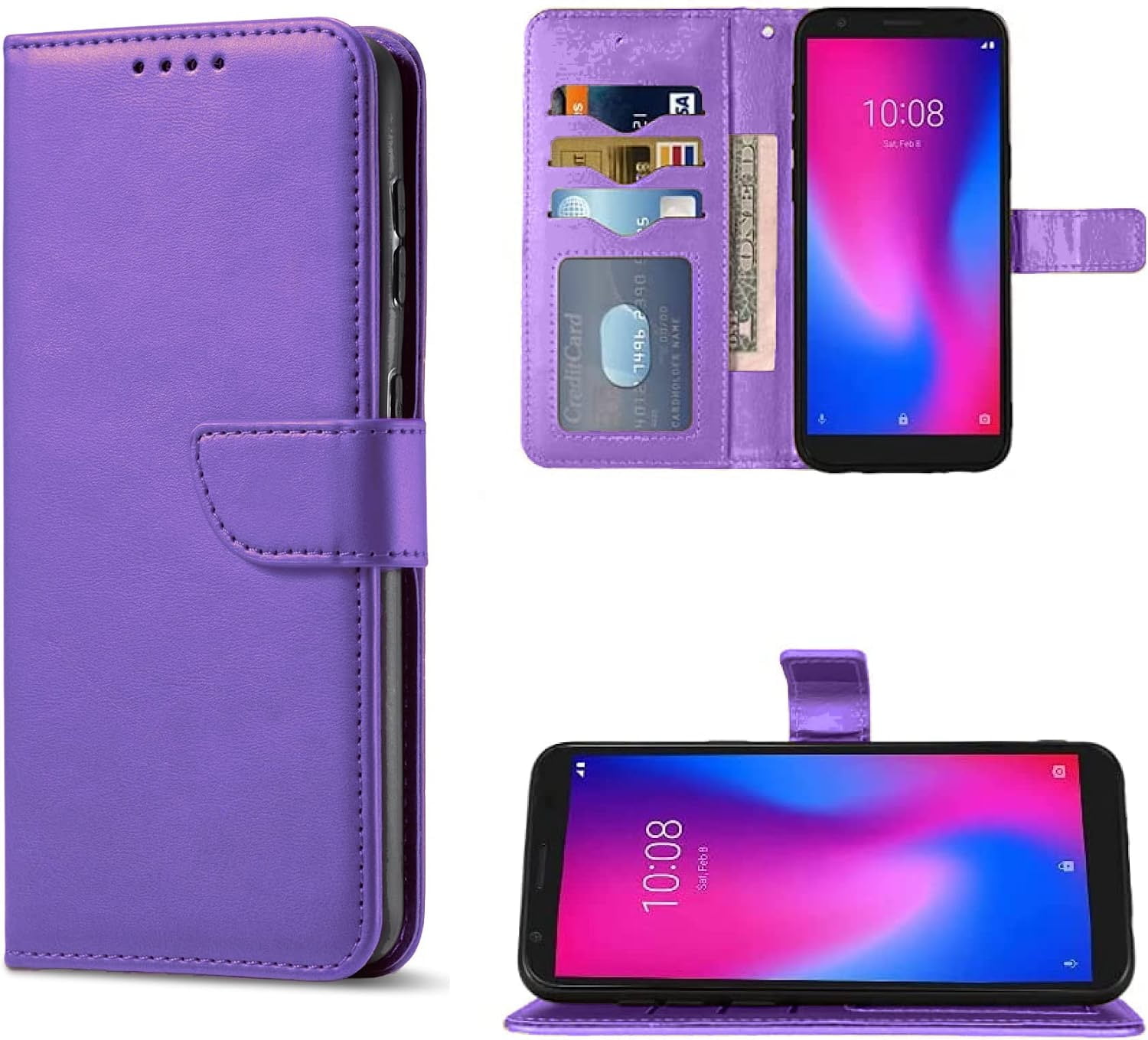 Compatible for Hot Pepper Serrano 3 HPP-L55B Wallet Flip Pouch Cell ...