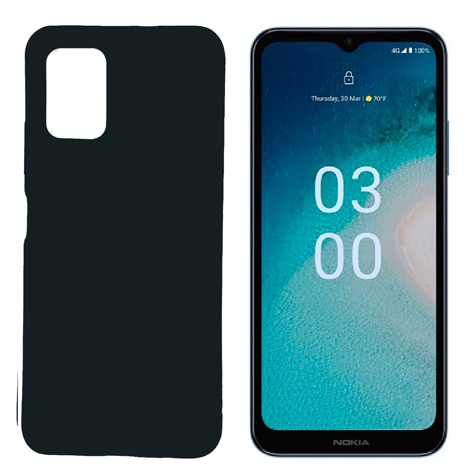 Compatible for Nokia C300 N155DL TPU Flexible Skin Cover Phone Case ...