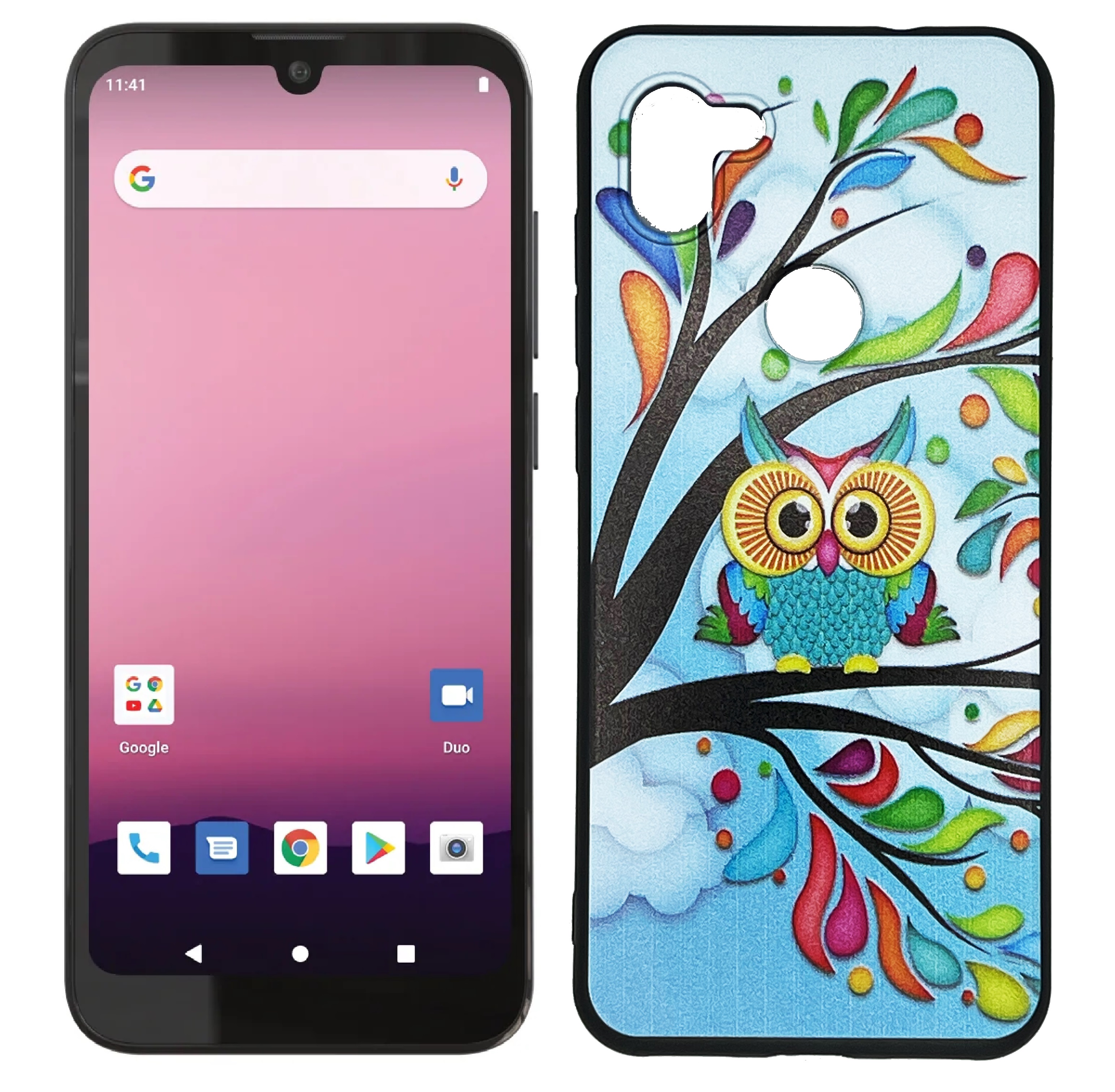 Compatible for Orbic Q10 4G LTE RC609LTM TPU 1-Piece Cover Cell Phone ...