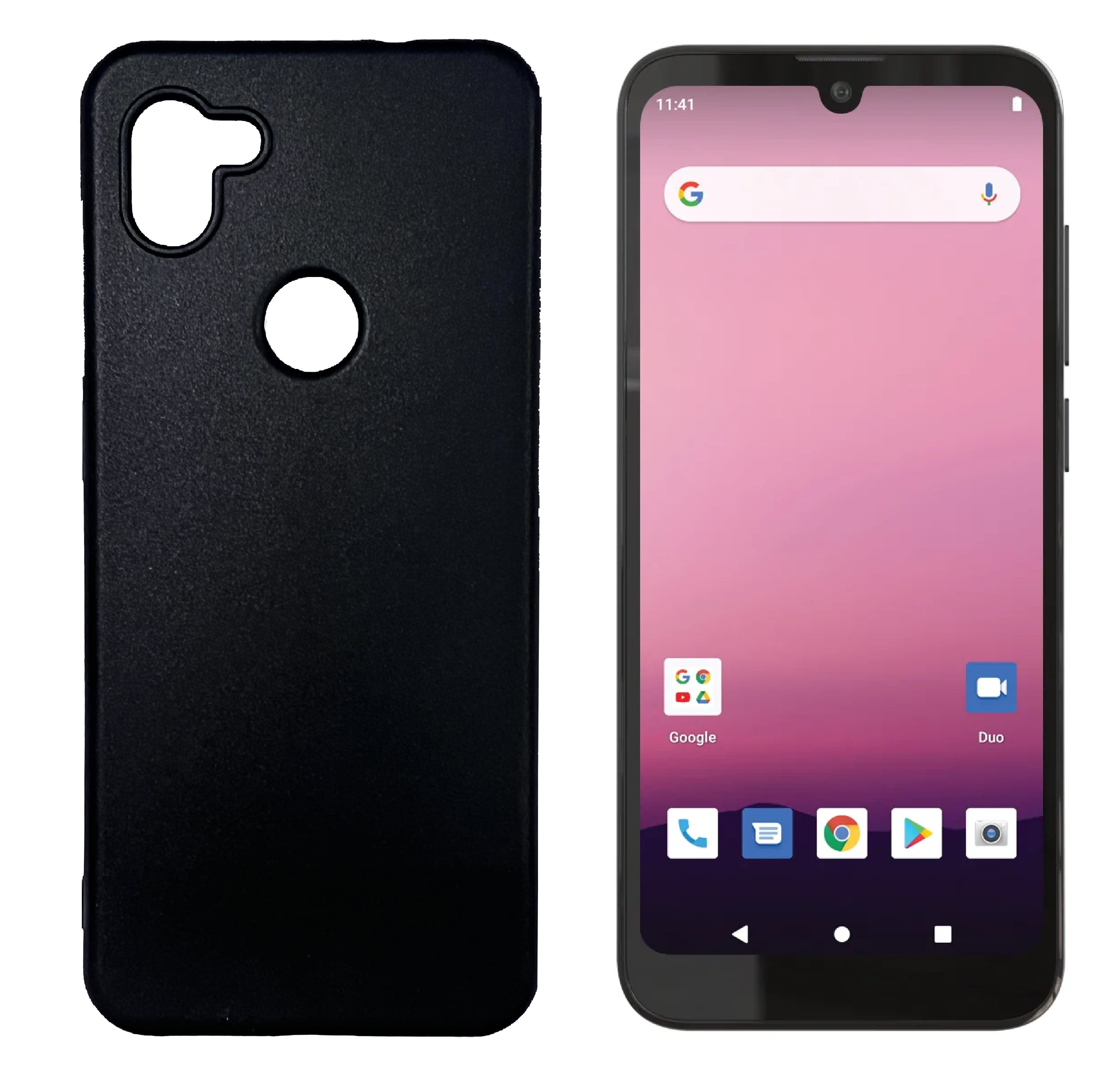 Compatible for Orbic Q10 4G LTE RC609LTM TPU 1-Piece Cover Phone Case ...