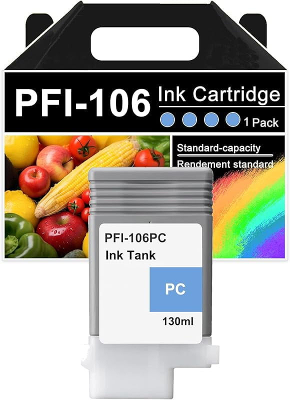 Compatible for PFI-106 Ink Cartridges for Canon PFI-106XL Ink Cartridge Replacement for Canon ...
