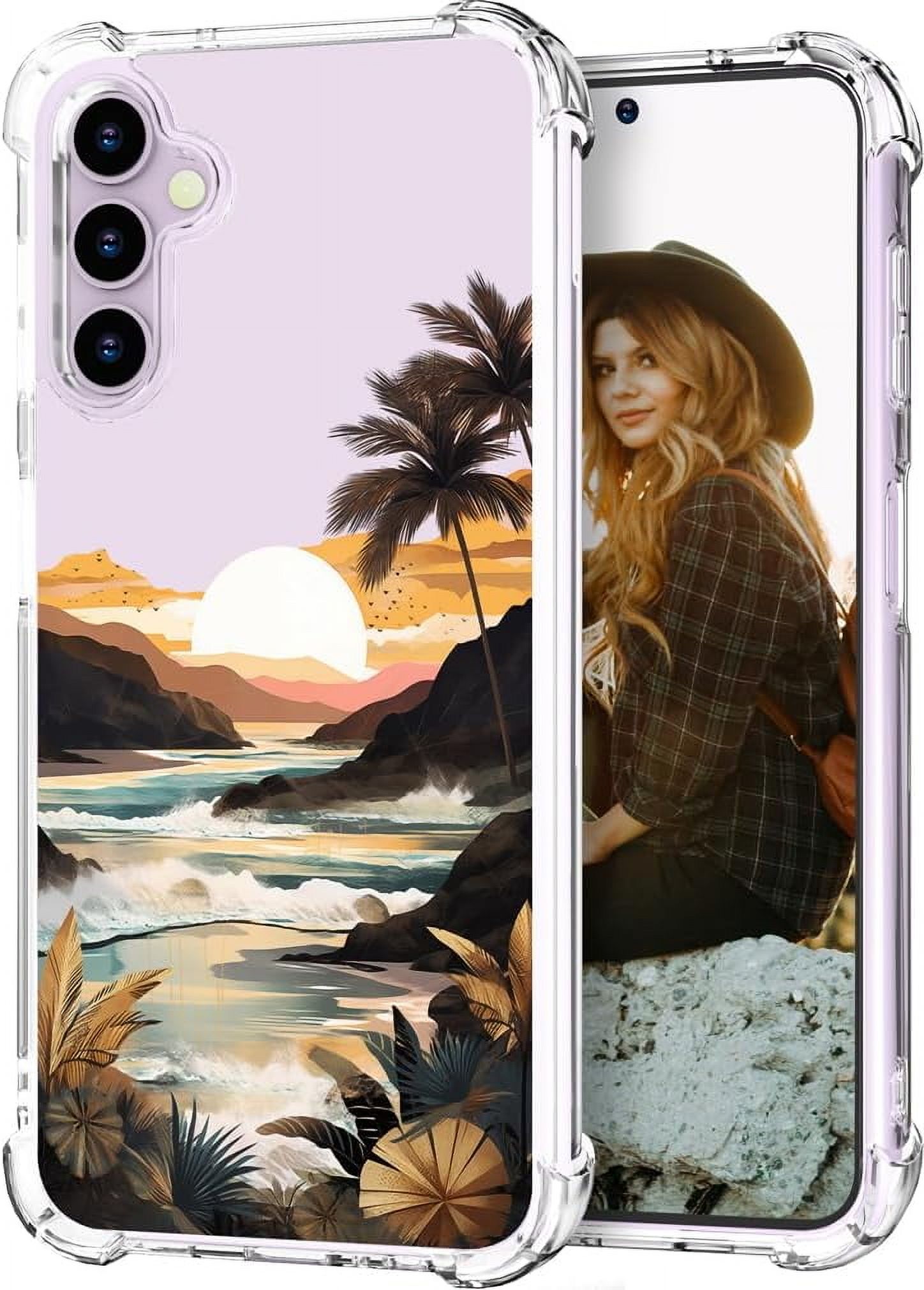 Compatible for Samsung Galaxy S23 Case, Thin Slim Cute Girly Skin Cases ...