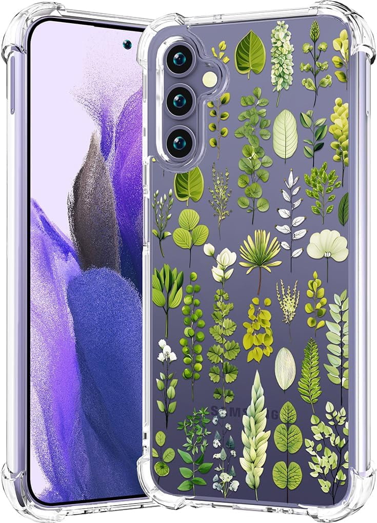 Compatible for Samsung Galaxy S24 / S25 Case Clear Cute for Women ...