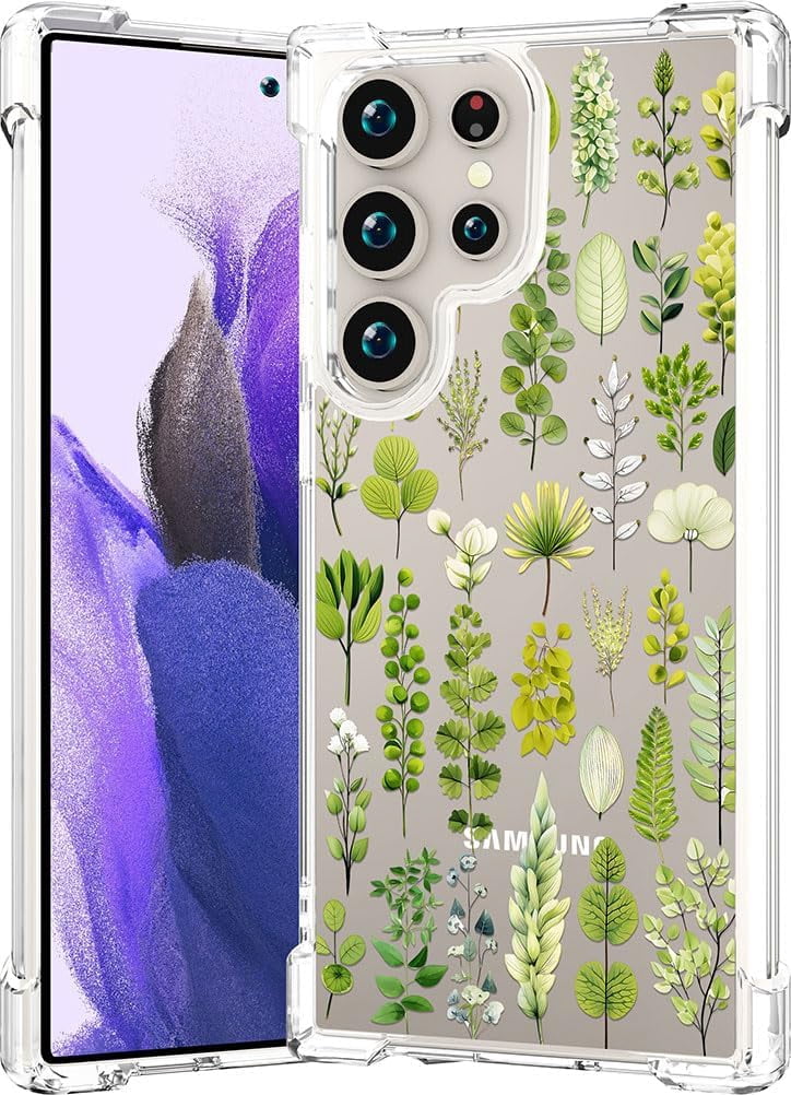 Compatible for Samsung Galaxy S25 Ultra Case Clear Cute for Women ...