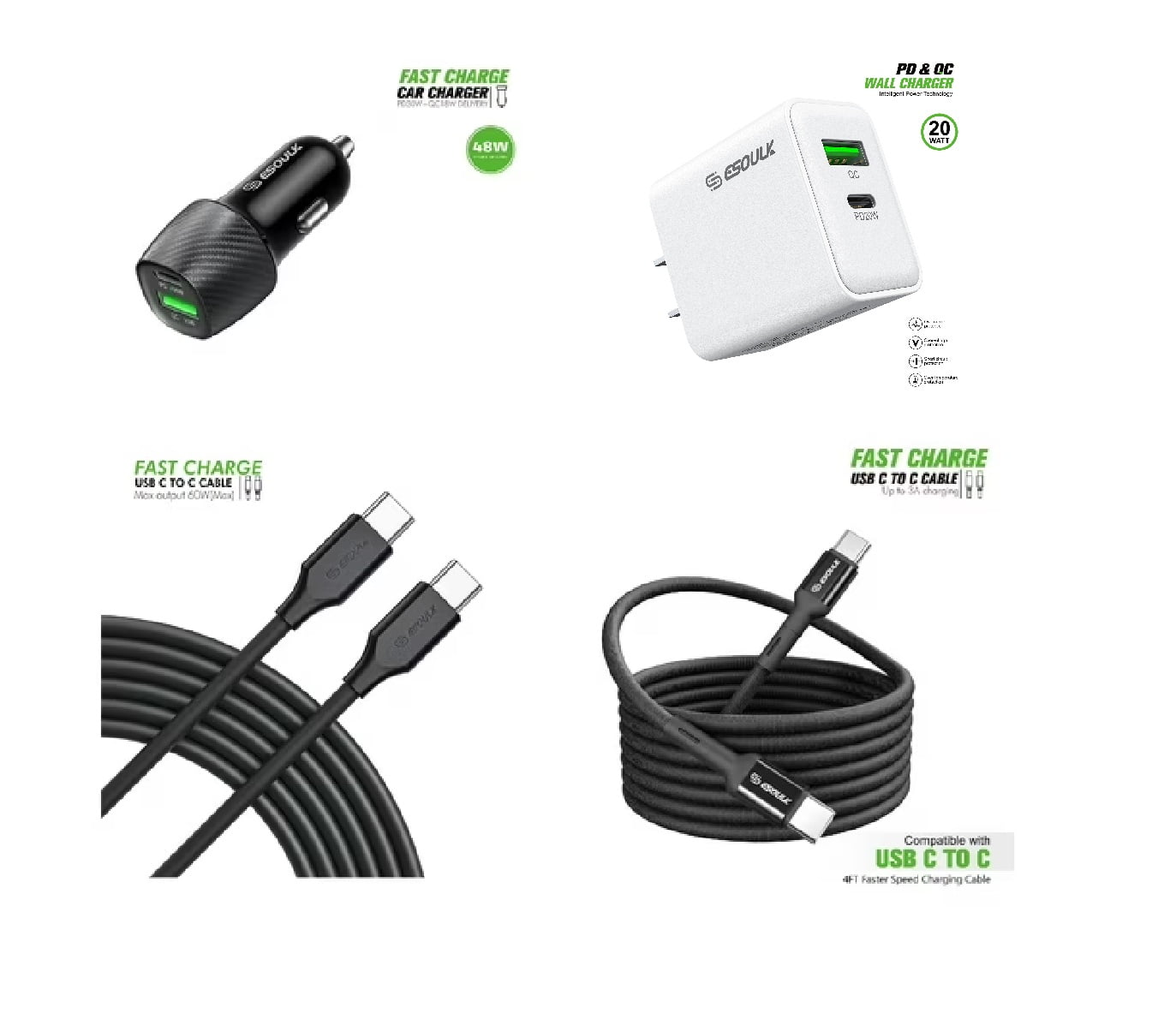 Compatible for Sharp Rouvo V FIH STTM21VAPP 48W Car Charger Plus 20W ...