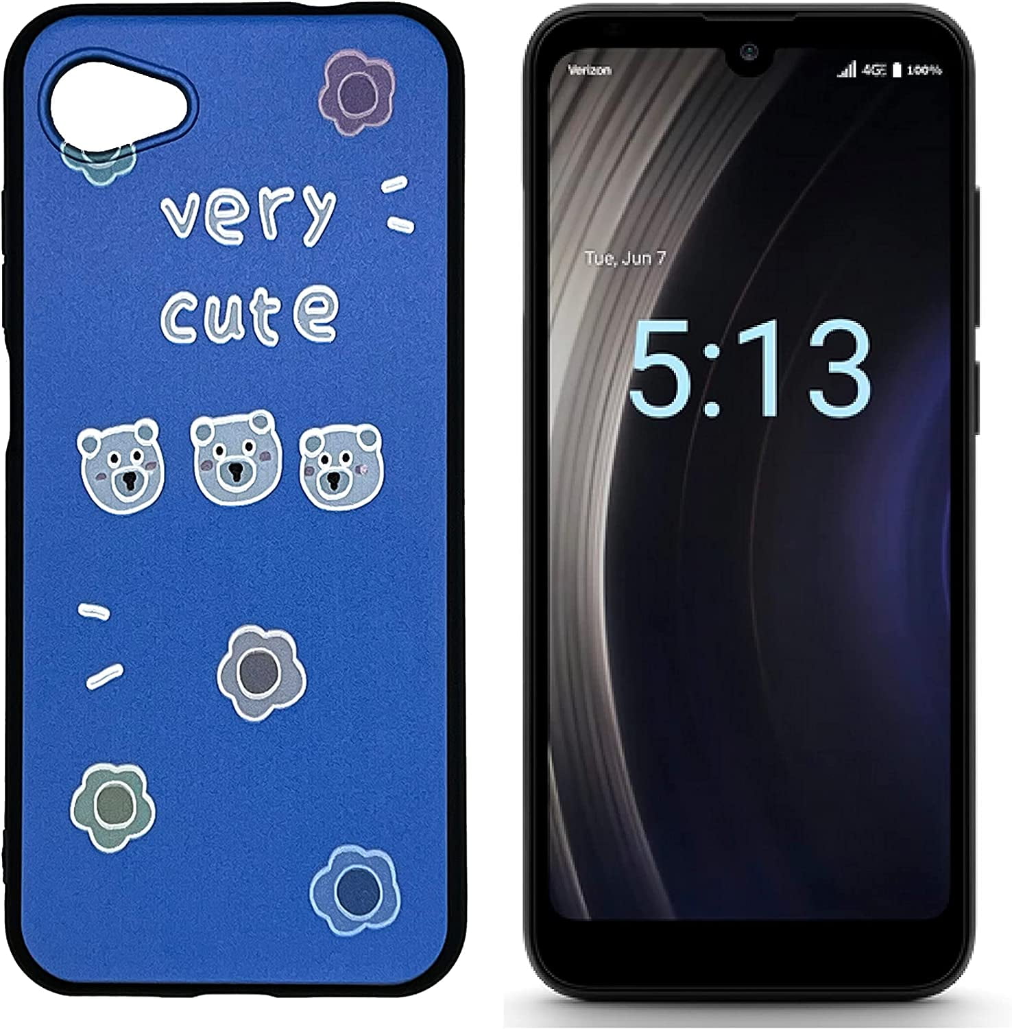 Compatible for Verizon Orbic Joy LTE RC608L TPU 1-Piece Cover Case ...