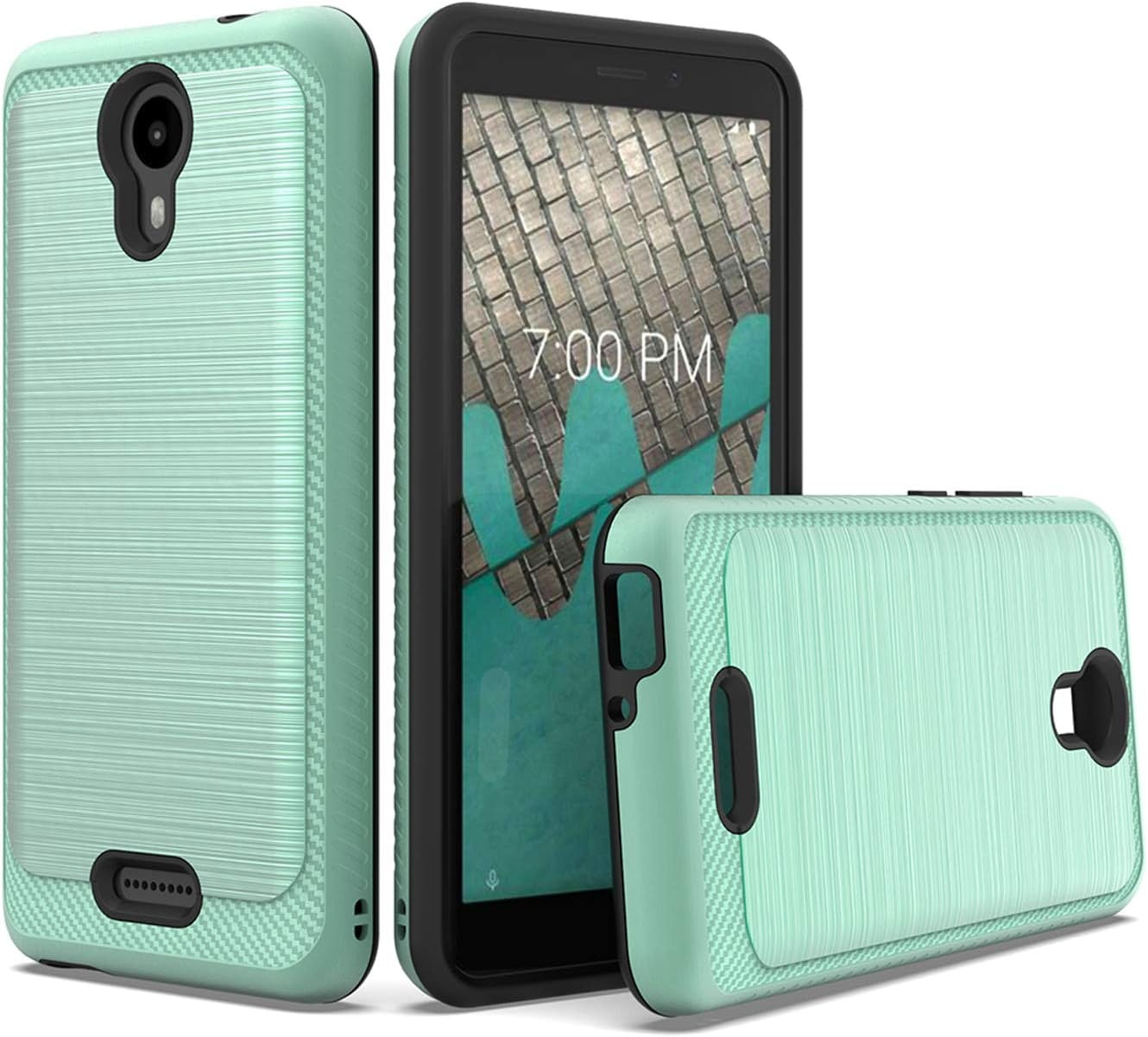 Compatible for Wiko Life 2 U307AS Lining Phone Cover Case + Tempered ...