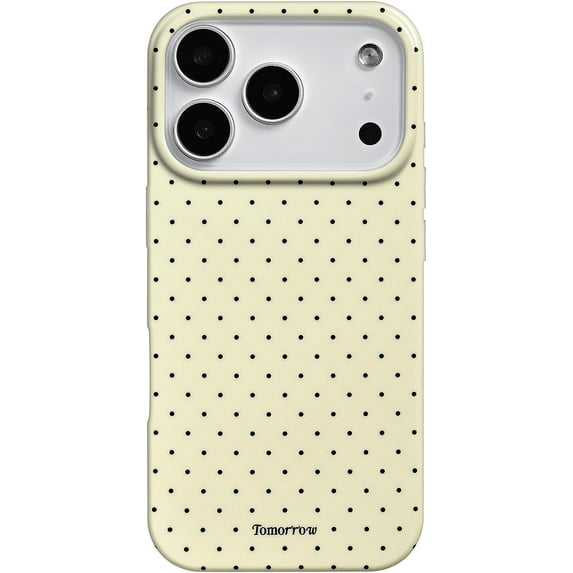 Compatible for iPhone 17 Pro Case with Cute Fashion Polka Dot ...